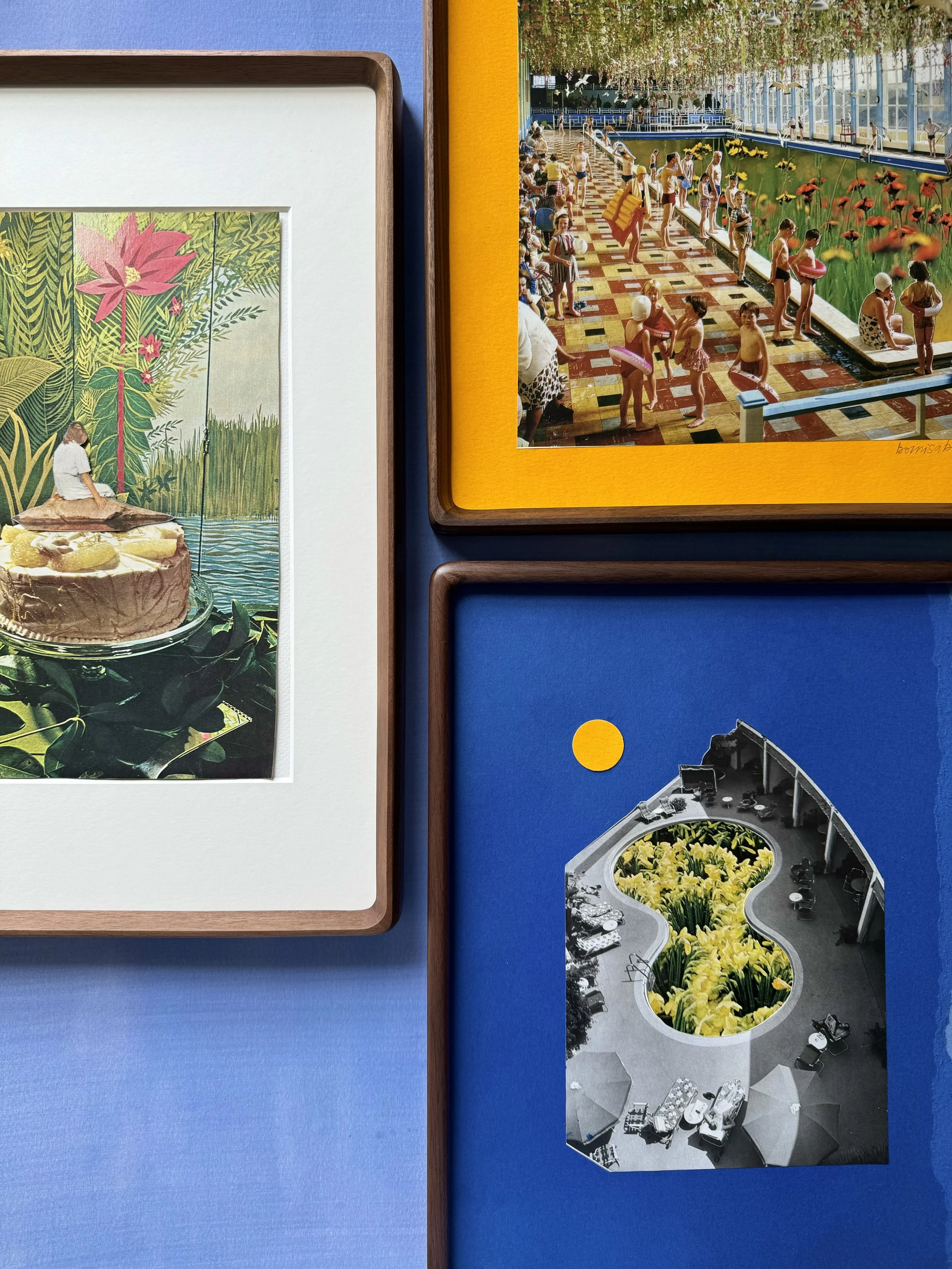 Isabel Bornstein - Original Collages & Paintings