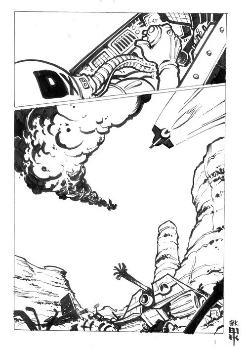 MAWRTH VALLIIS PAGE 29 / EPHK — Inky Knuckles Comic Art