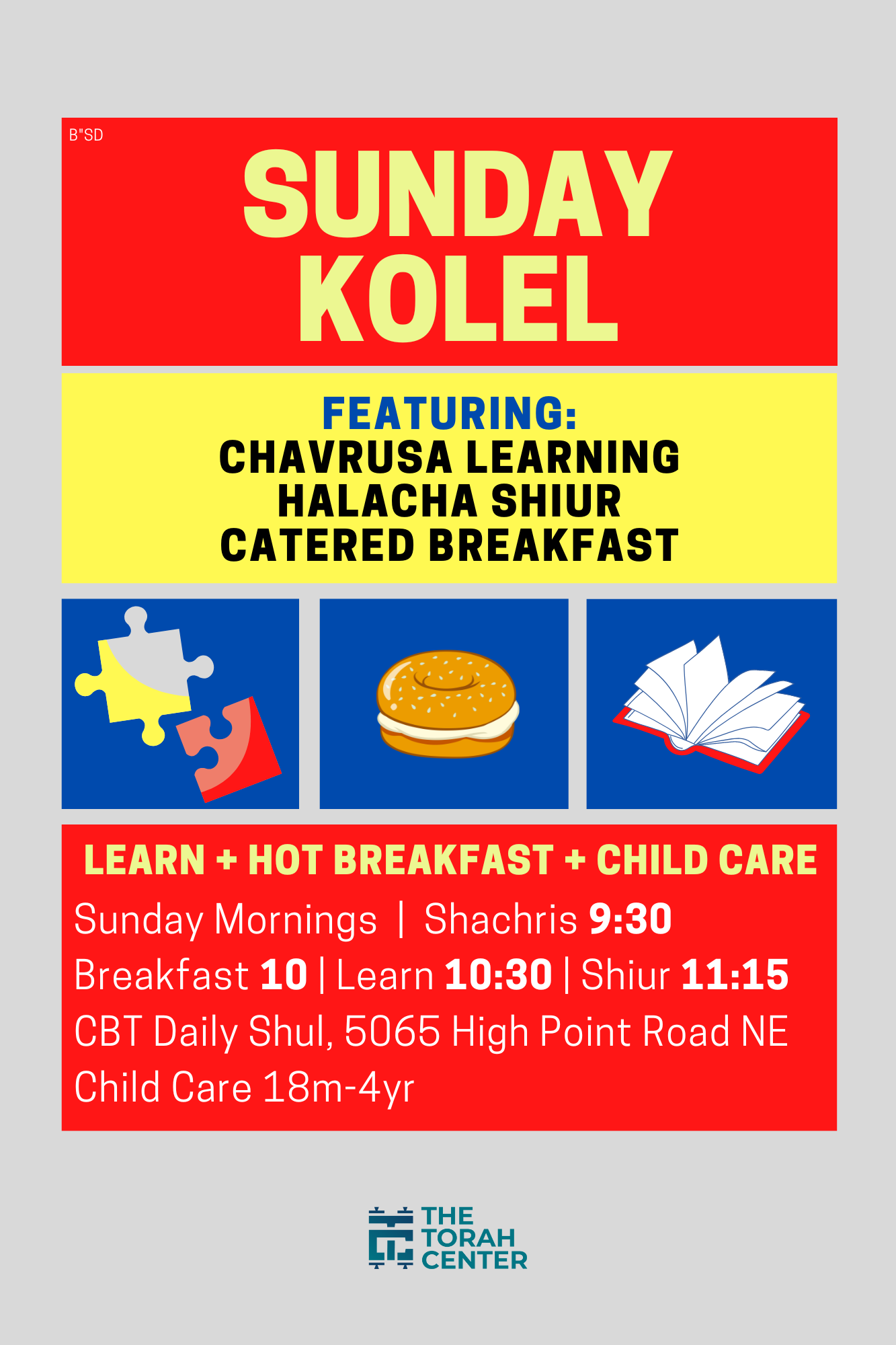 Sunday Kolel — The Torah Center ATL