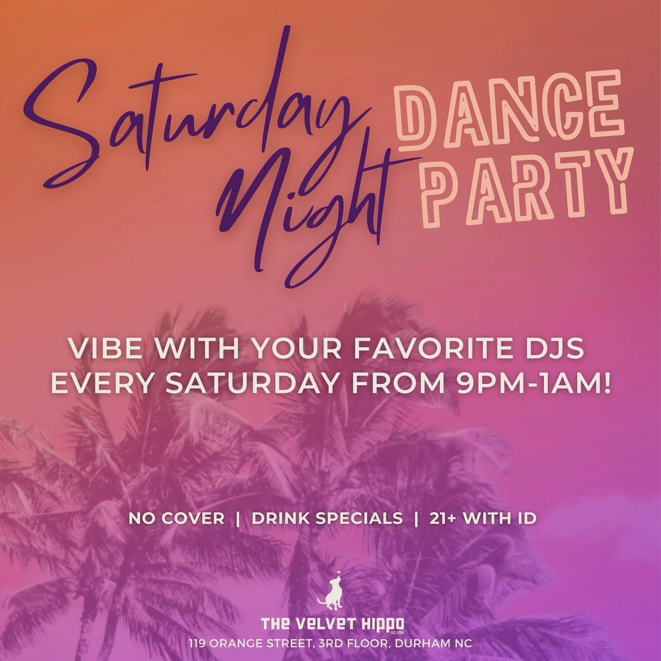 The Velvet Hippo Rooftop Bar & Lounge | Durham, North Carolina