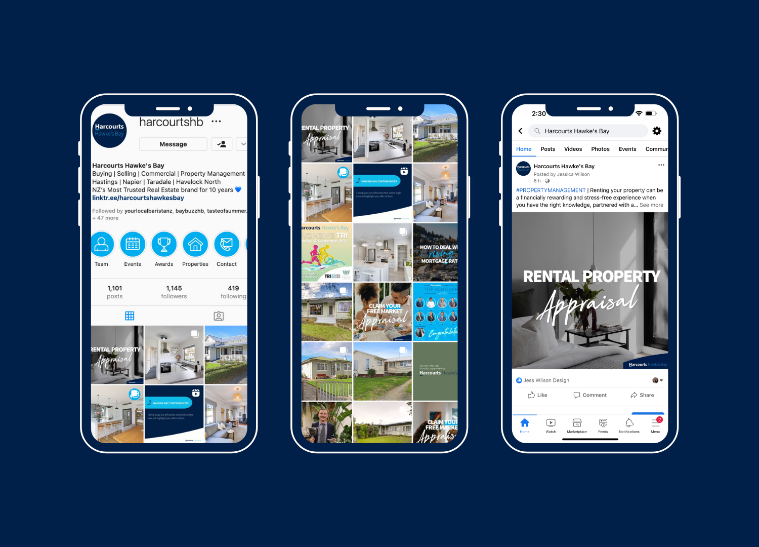 Harcourts Hawke's Bay — Jess Wilson Design