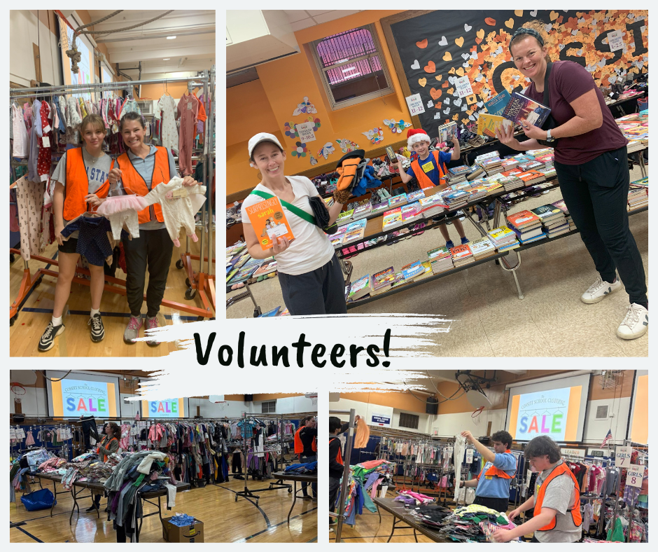 Volunteers — Cossitt PTC