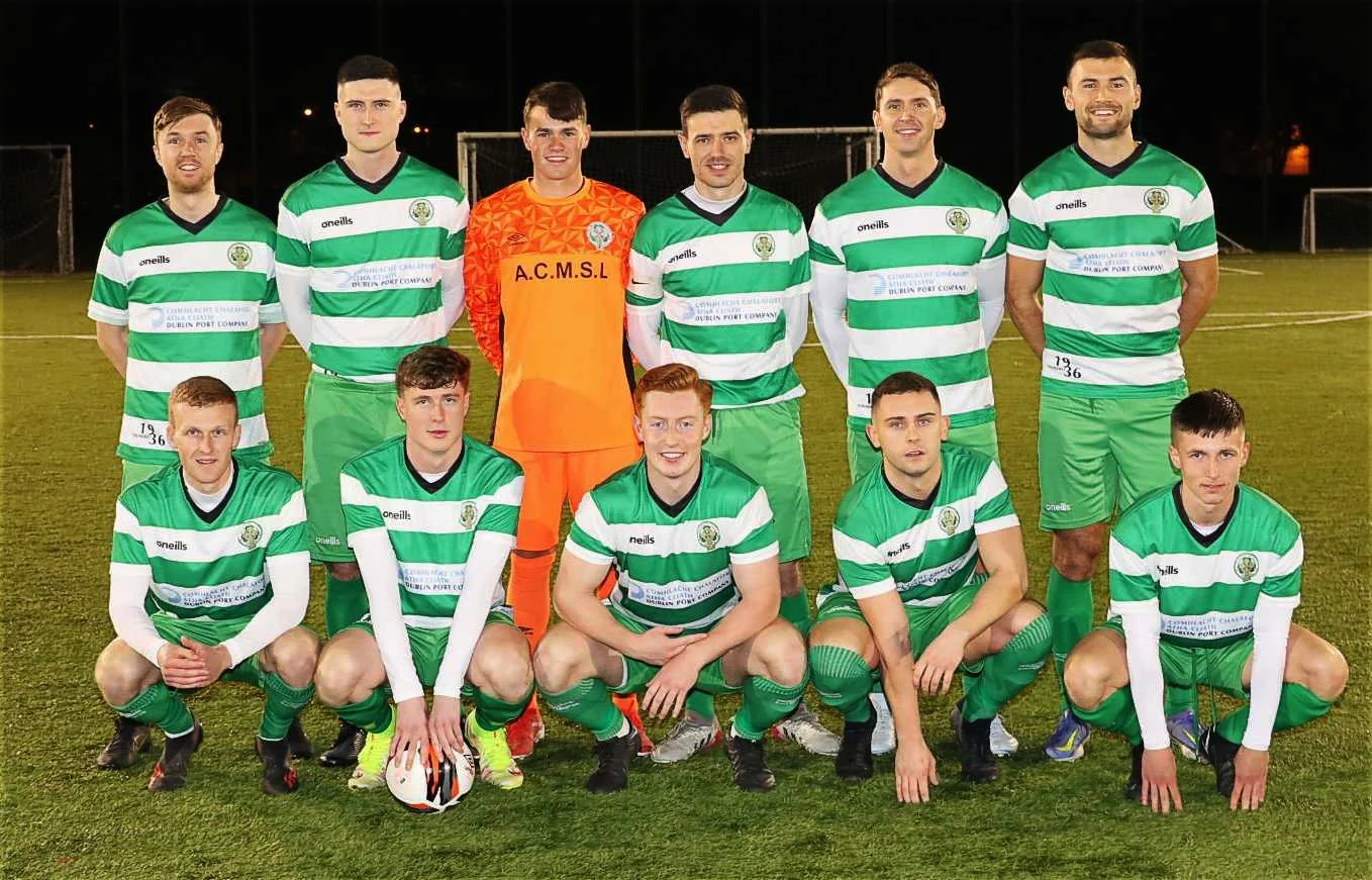 images from St Pats CY v kilbarrack United — Striker Online