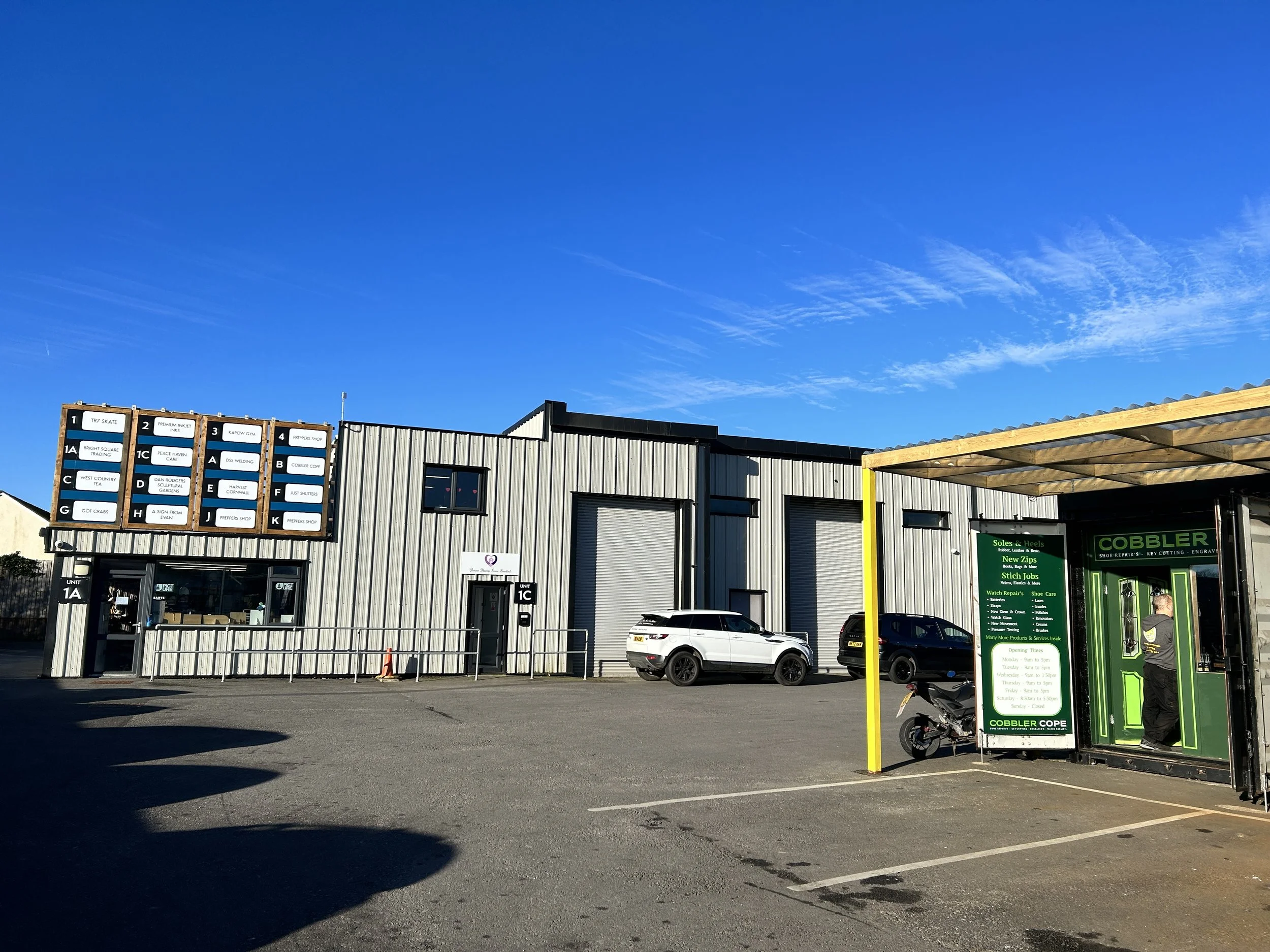 Services 4 — PROW PARK BUSINESS VILLAGE