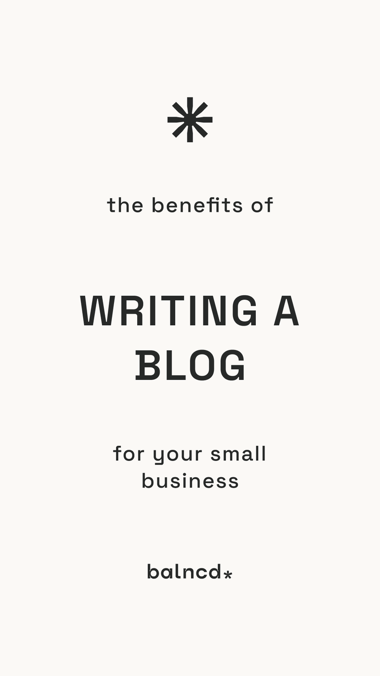 Why You Should Write a Blog for Your Small Business — balncd ...