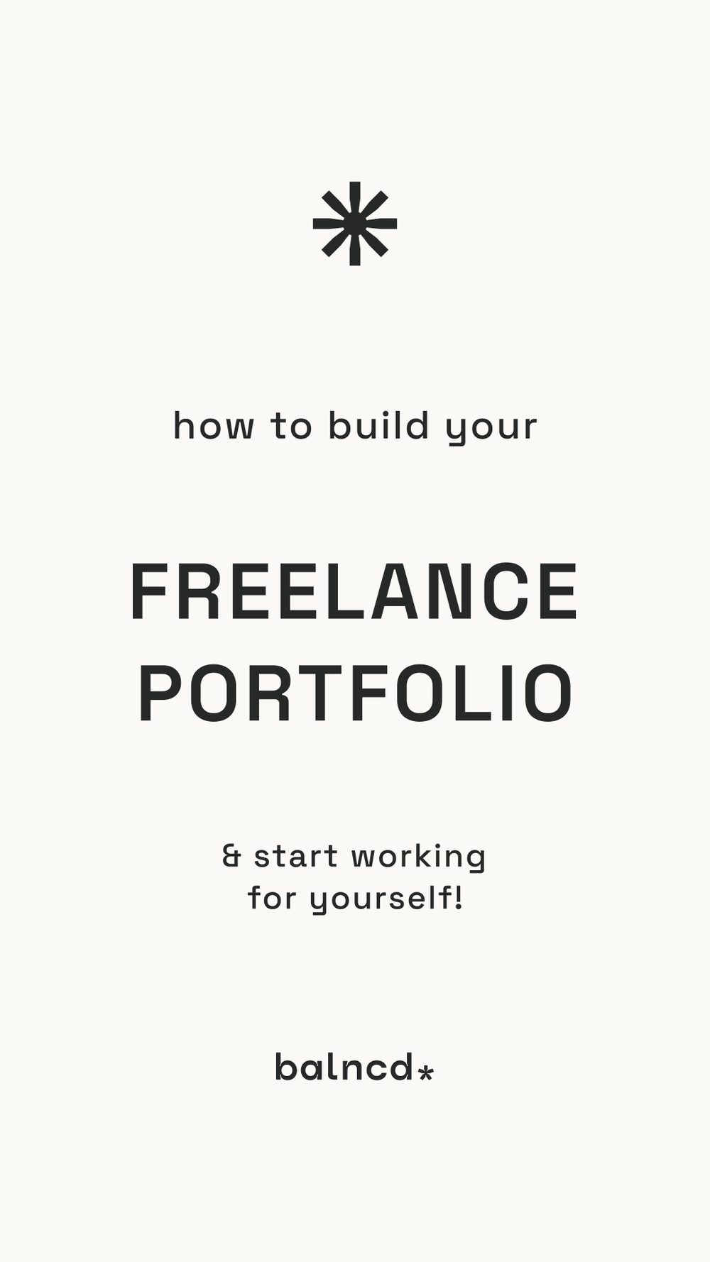 How to Build a Portfolio for Your Freelance Business — balncd ...