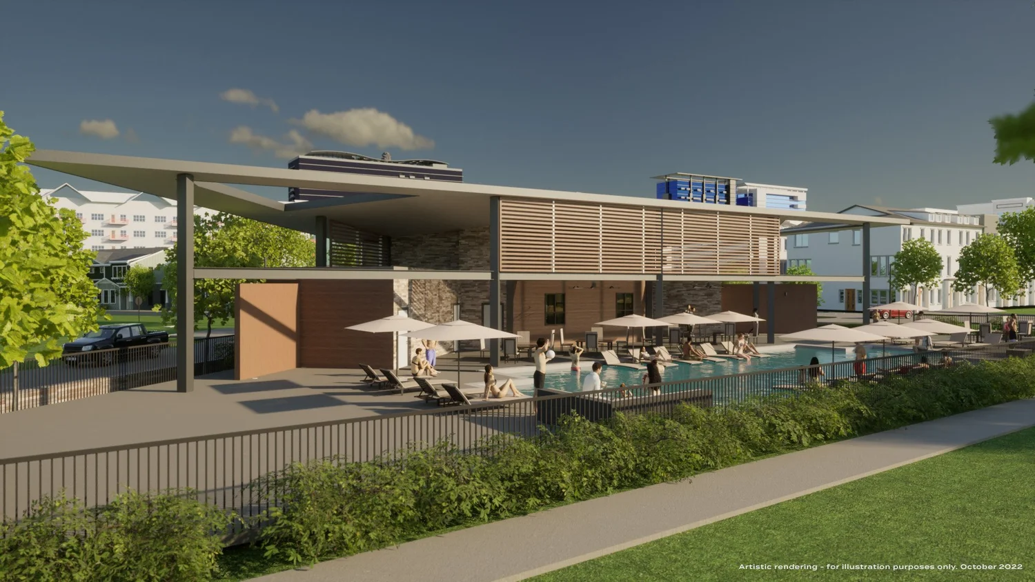 Amenity Center — Collin Creek