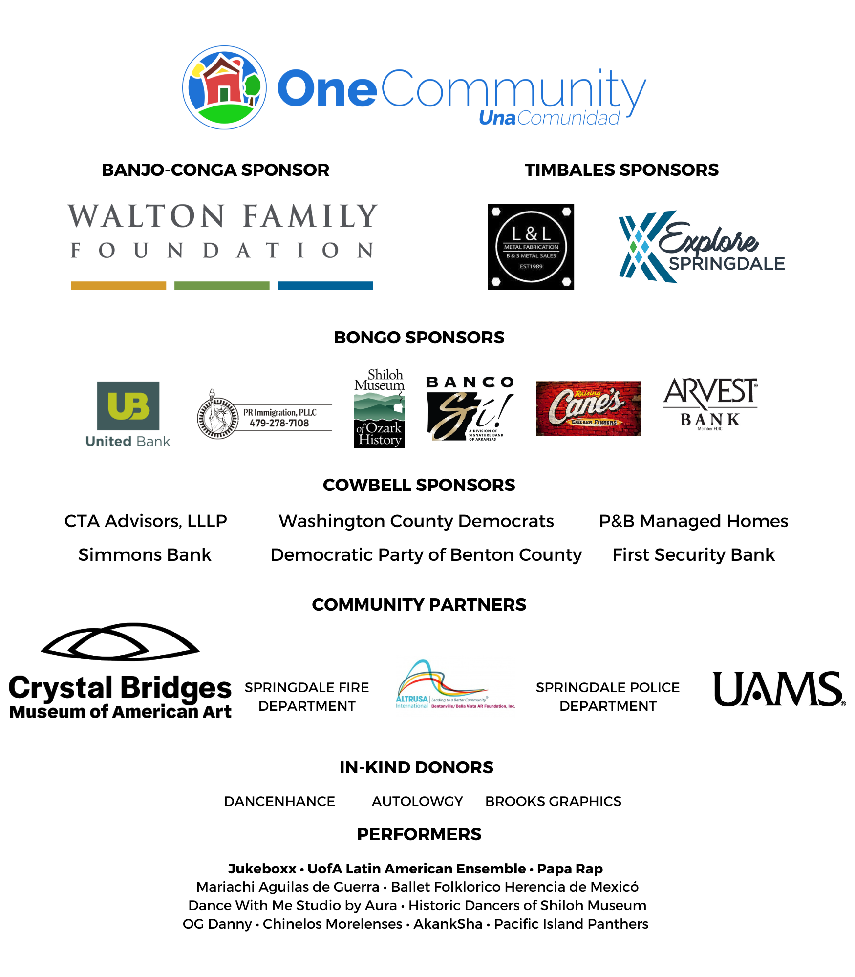 ArkanSalsa Fest — OneCommunity