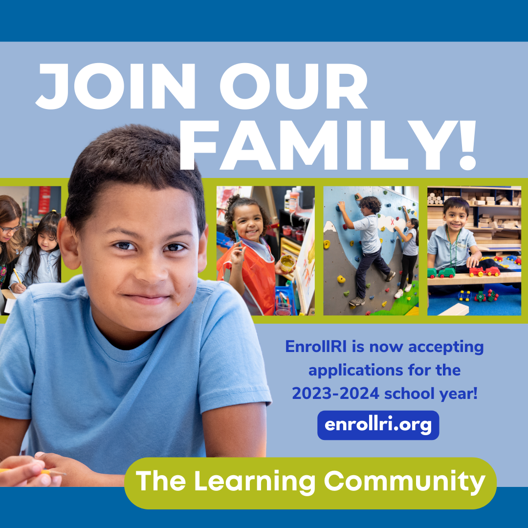 RI Charter School Enrollment is Open! — The Learning Community