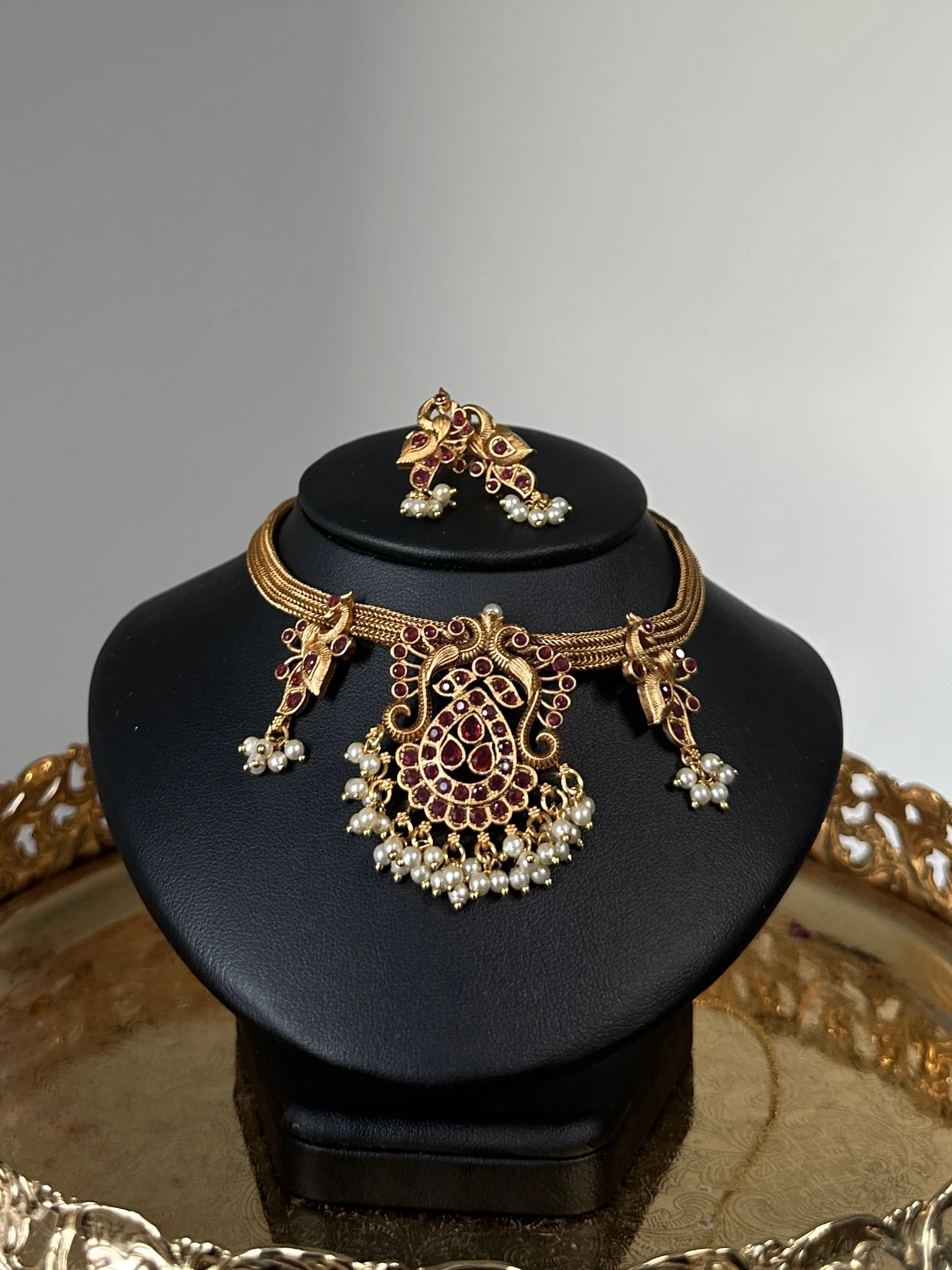 Gold Polish Choker — Doorium Jewels