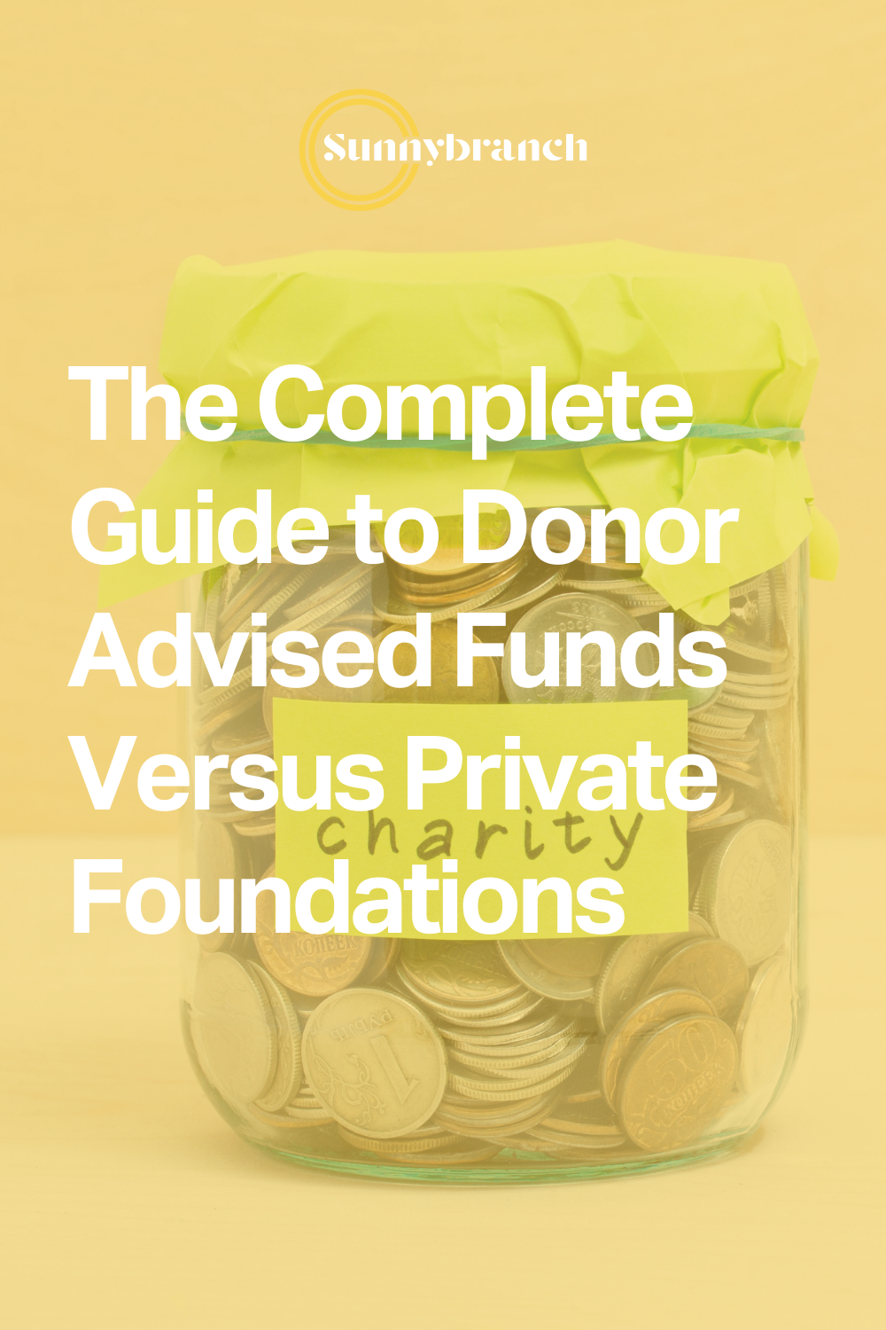 The Complete Guide to Donor Advised Funds Versus Private Foundations — Sunnybranch Wealth