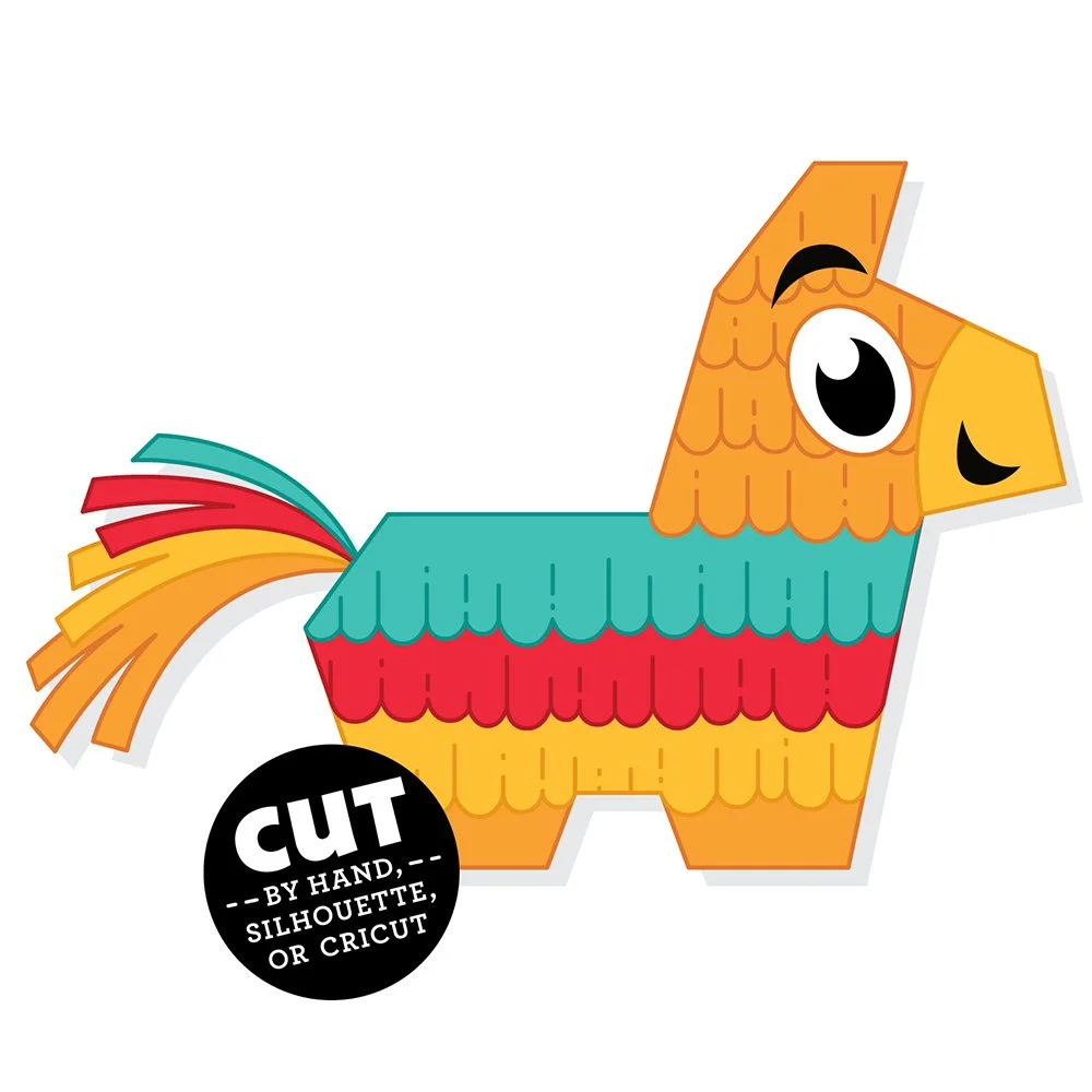 FREE Printable Mini Piñata Favor Boxes | Cut Paste Celebrate ...