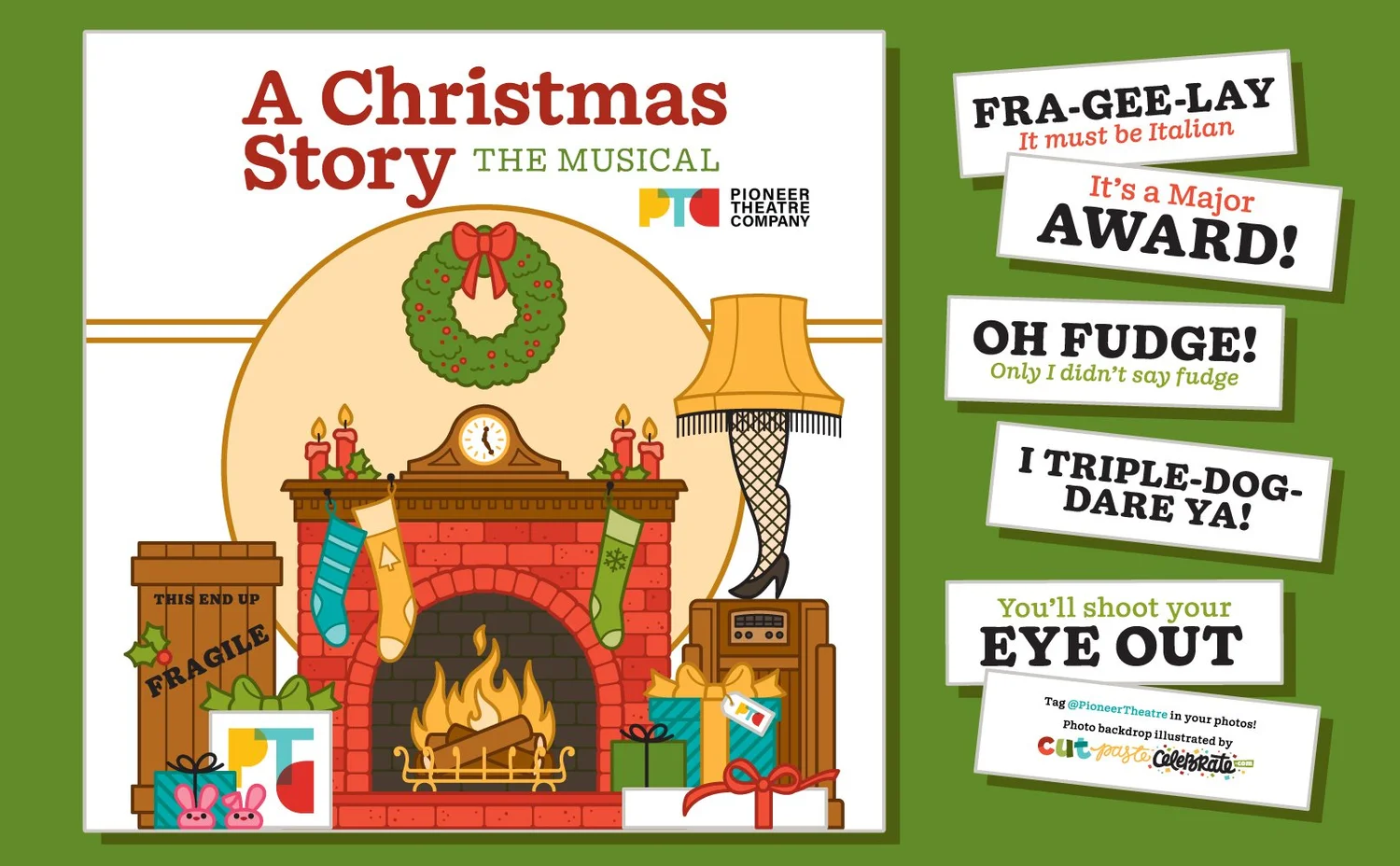 Custom Photo Backdrop for Pioneer Theatre Company's Production of A ...