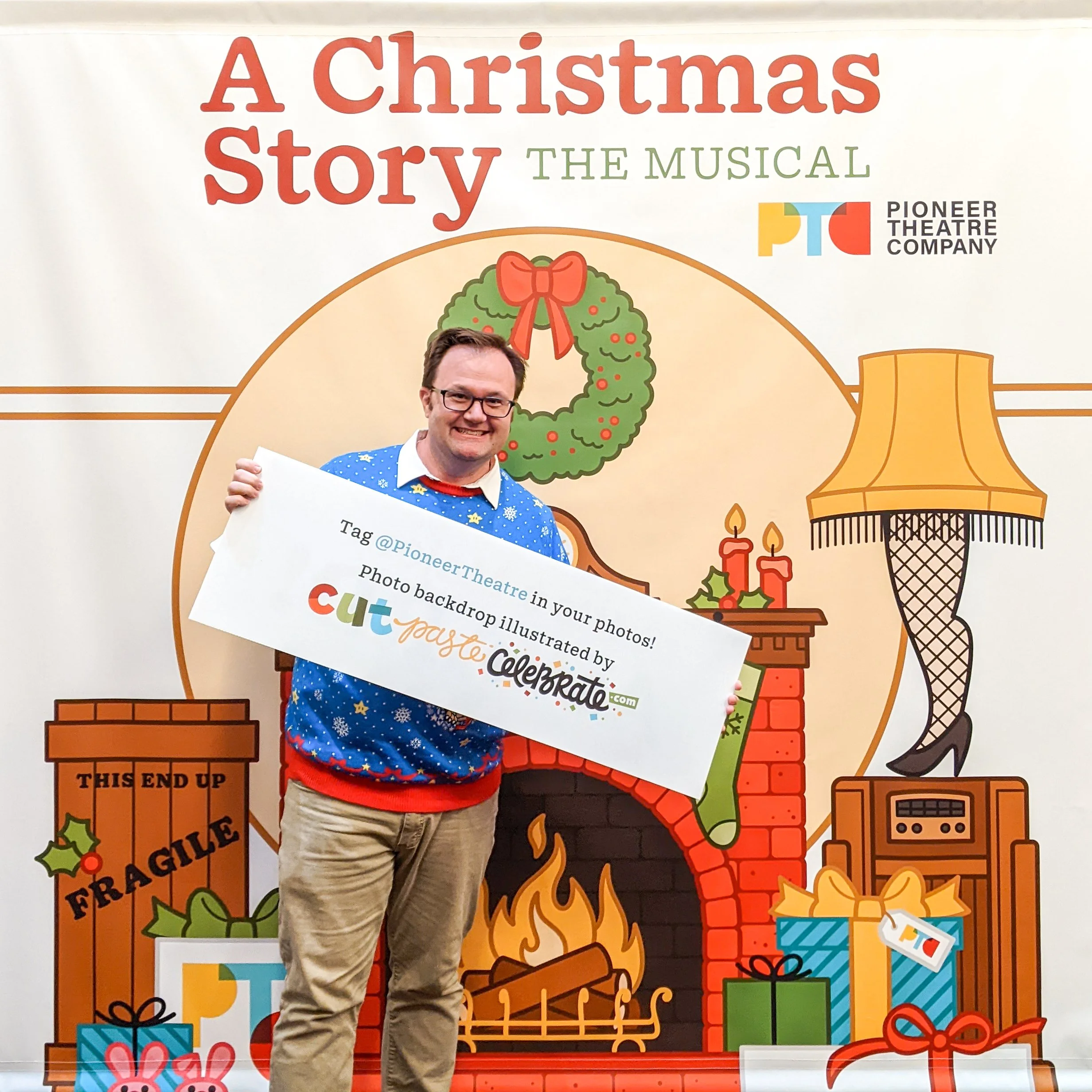 Custom Photo Backdrop for Pioneer Theatre Company's Production of A ...