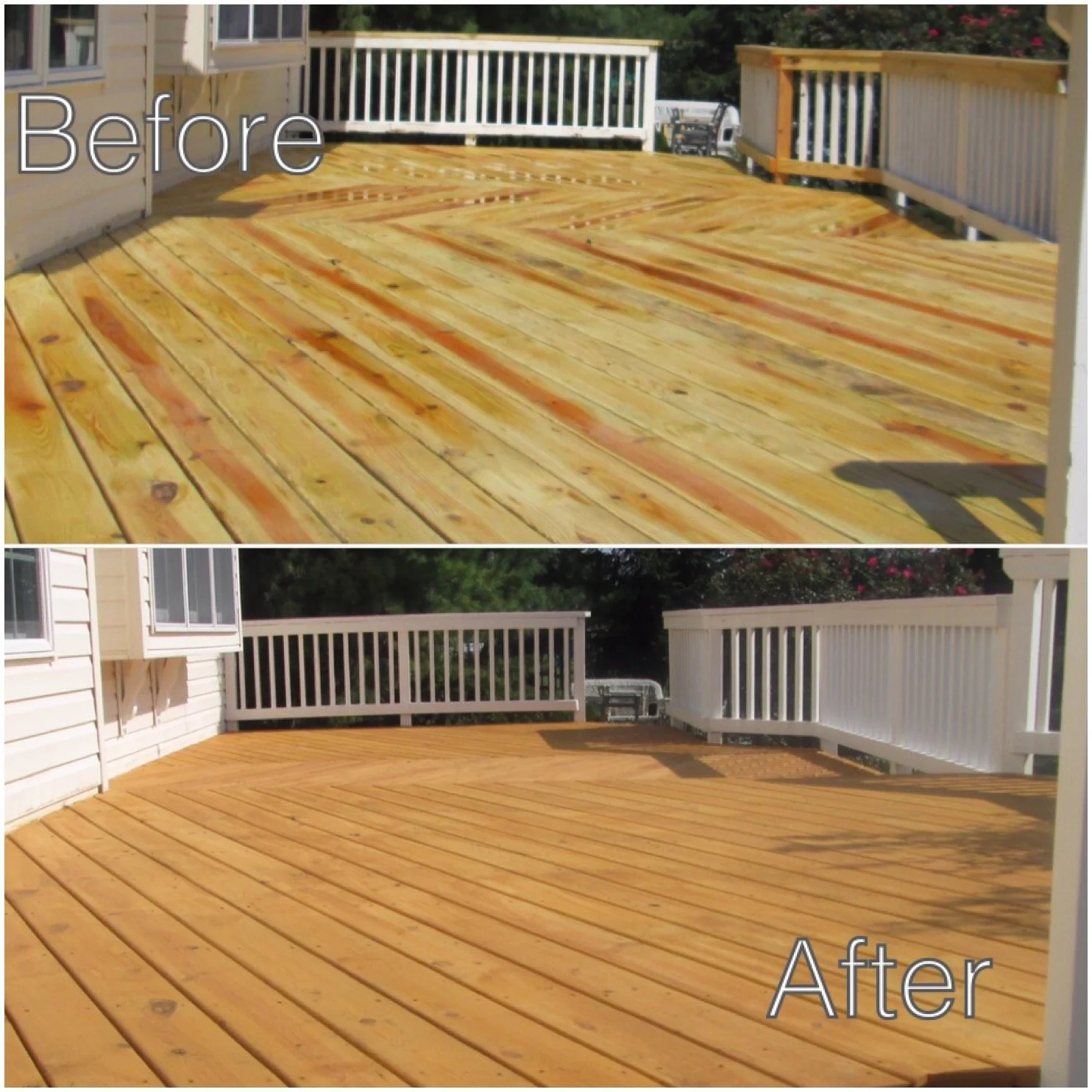 Using Deck Restoration Plus Products to Restore Exterior Wood — Deck ...