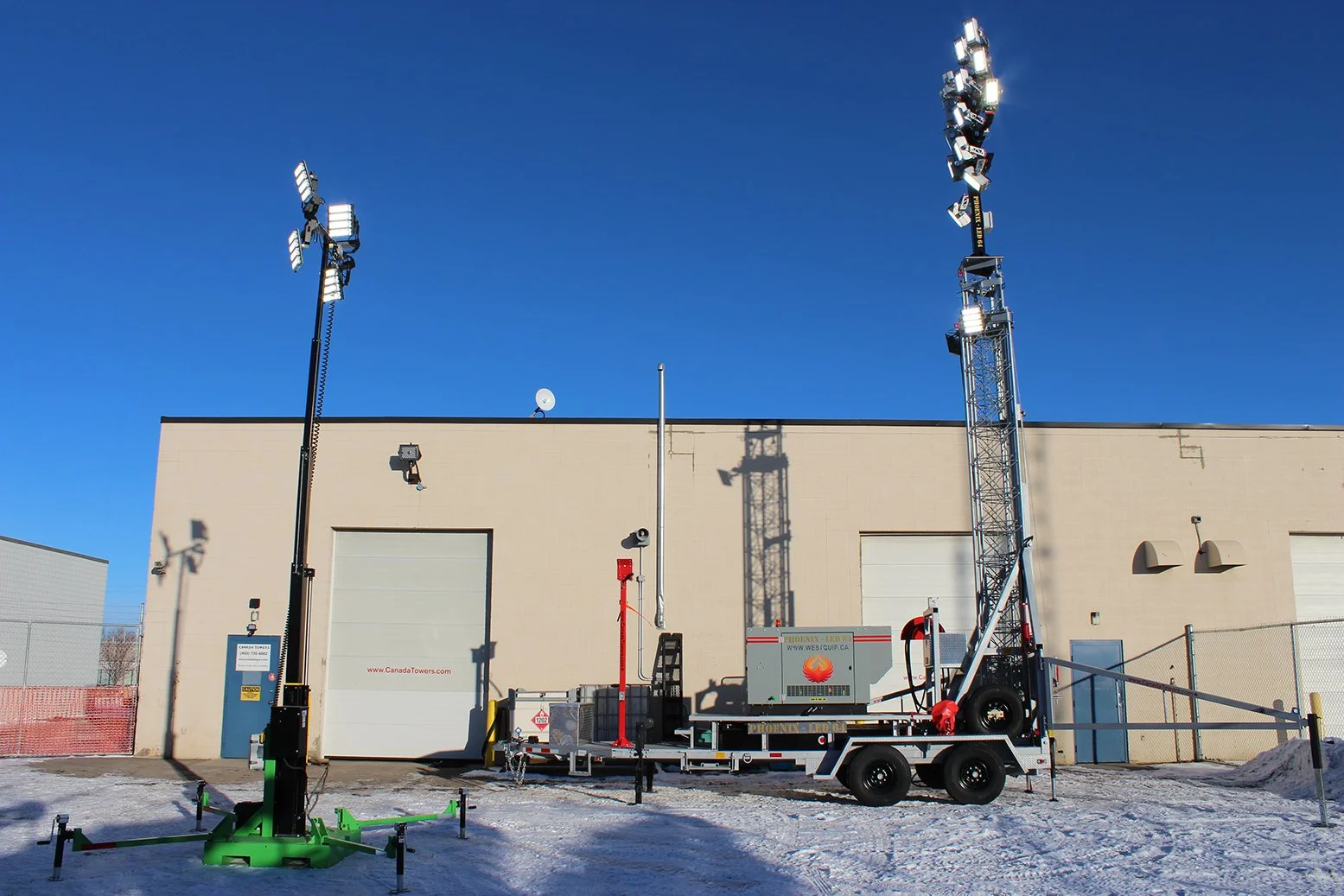 Mobile Light Towers — Canada Towers Inc.