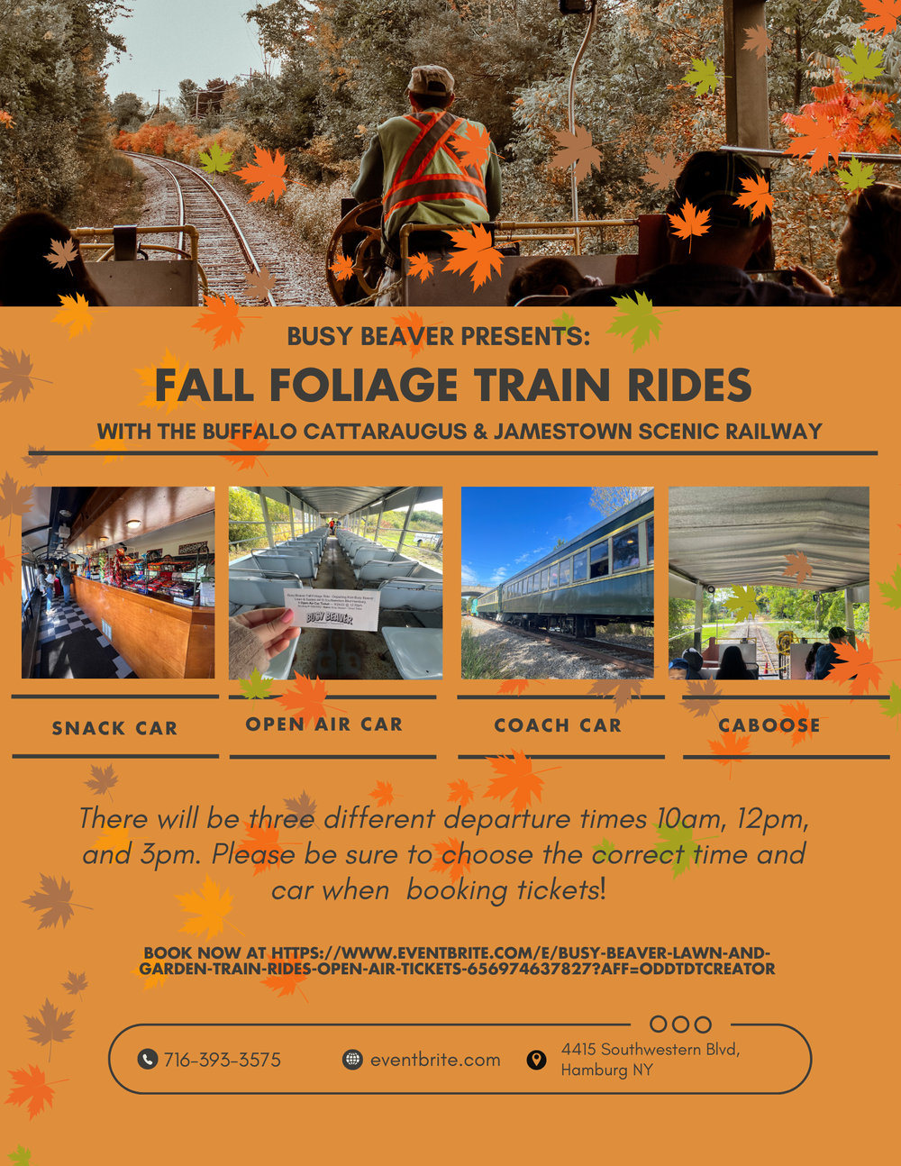 Fall Foliage Train Rides — Busy Beaver
