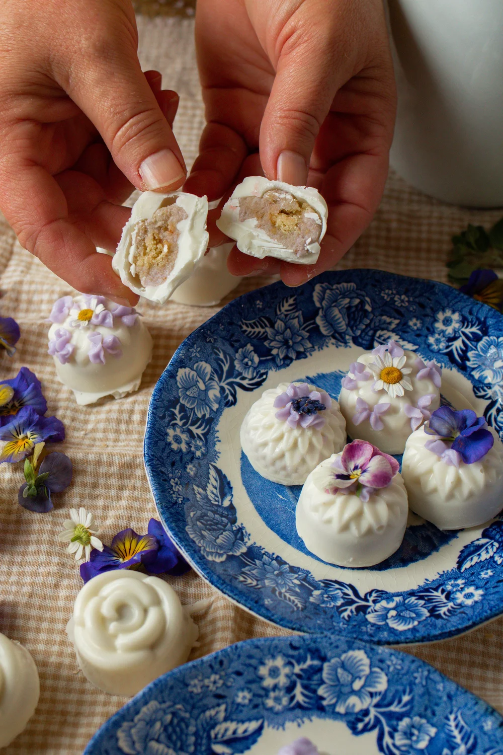 White Chocolate Cake Bites — Under A Tin Roof