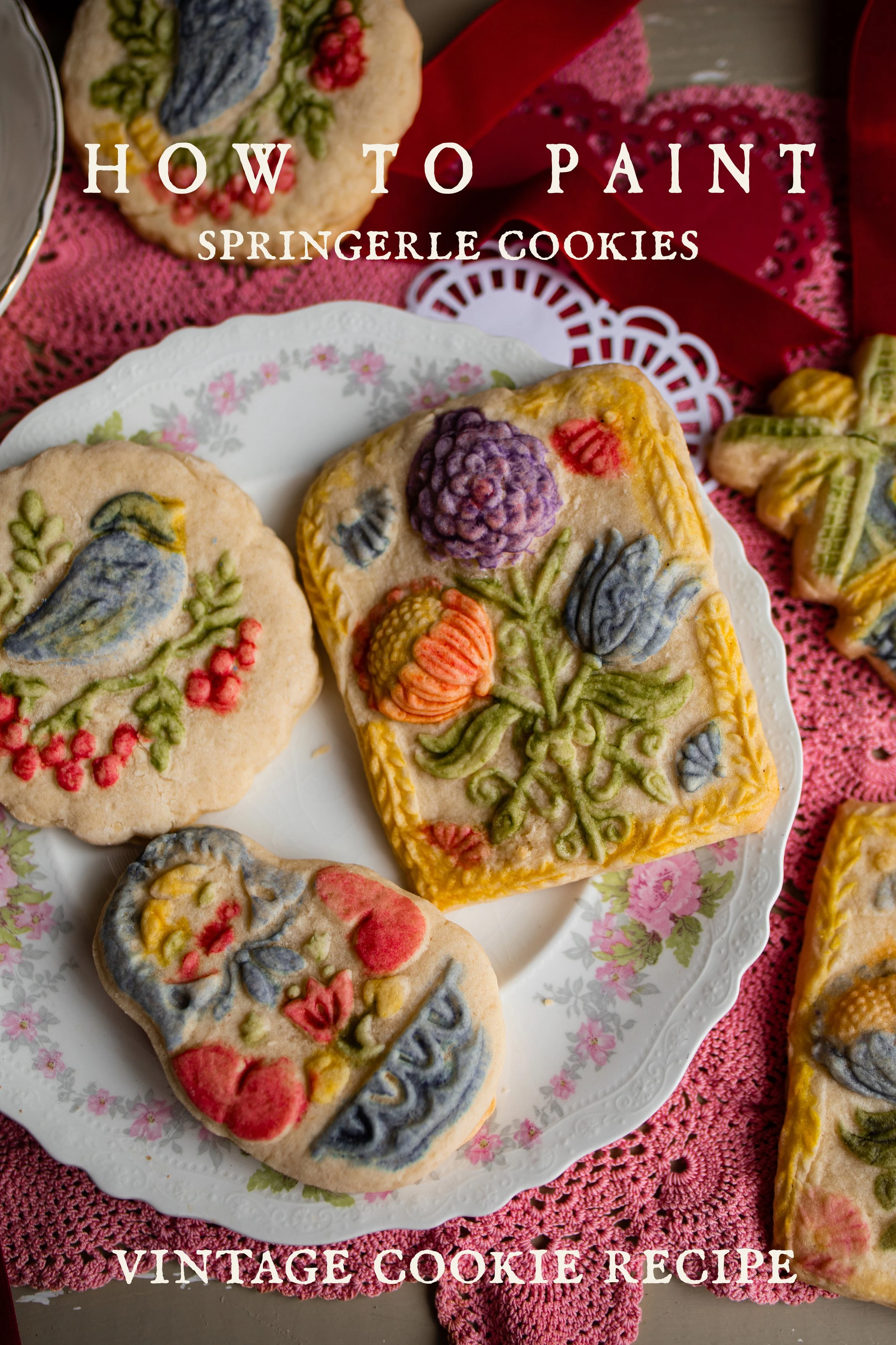 Victorian Painted Springerle Cookies: An Old-Fashioned Tradition ...