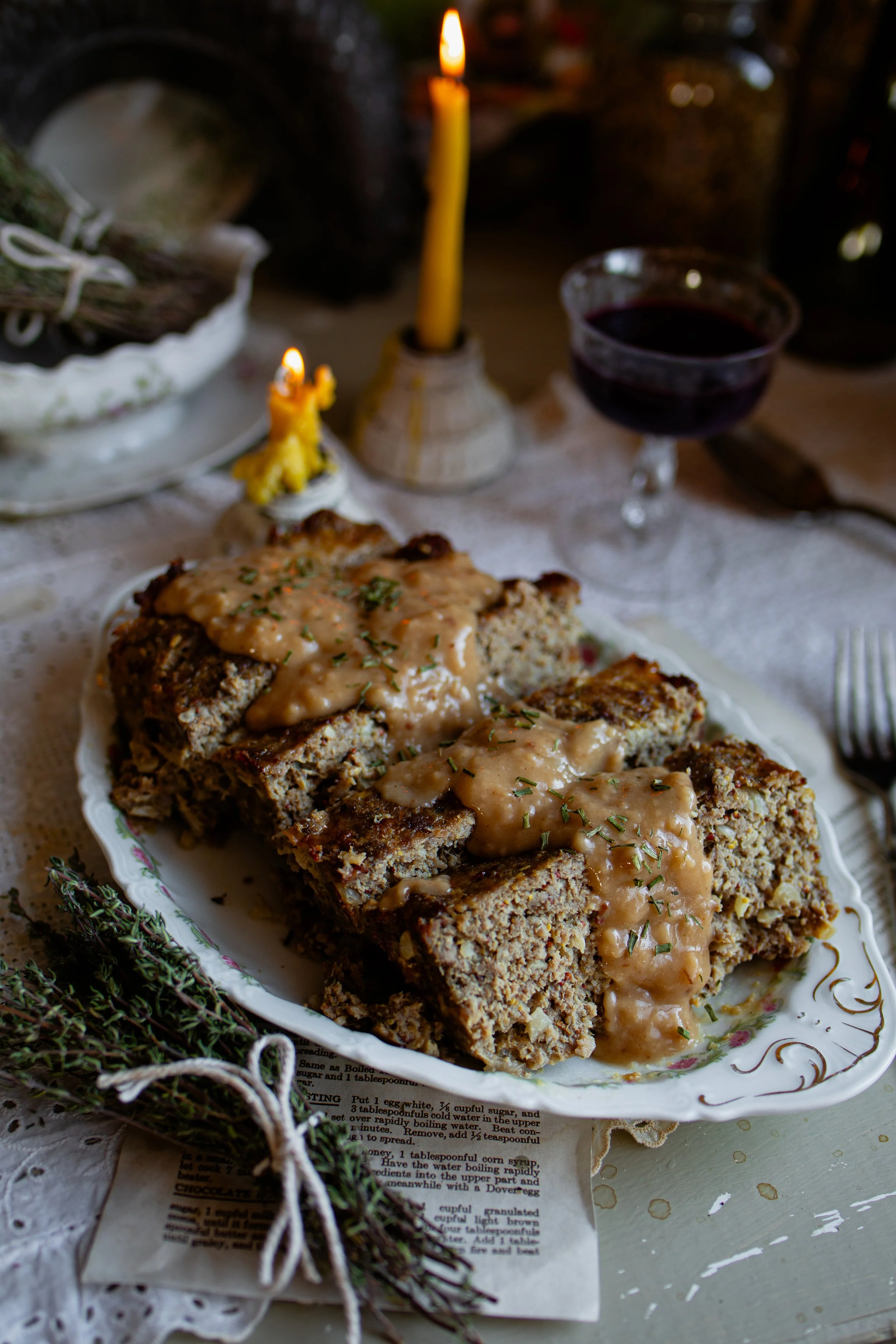 Classic Cozy Meatloaf with Brown Gravy: Winter Comfort Food — Under A ...