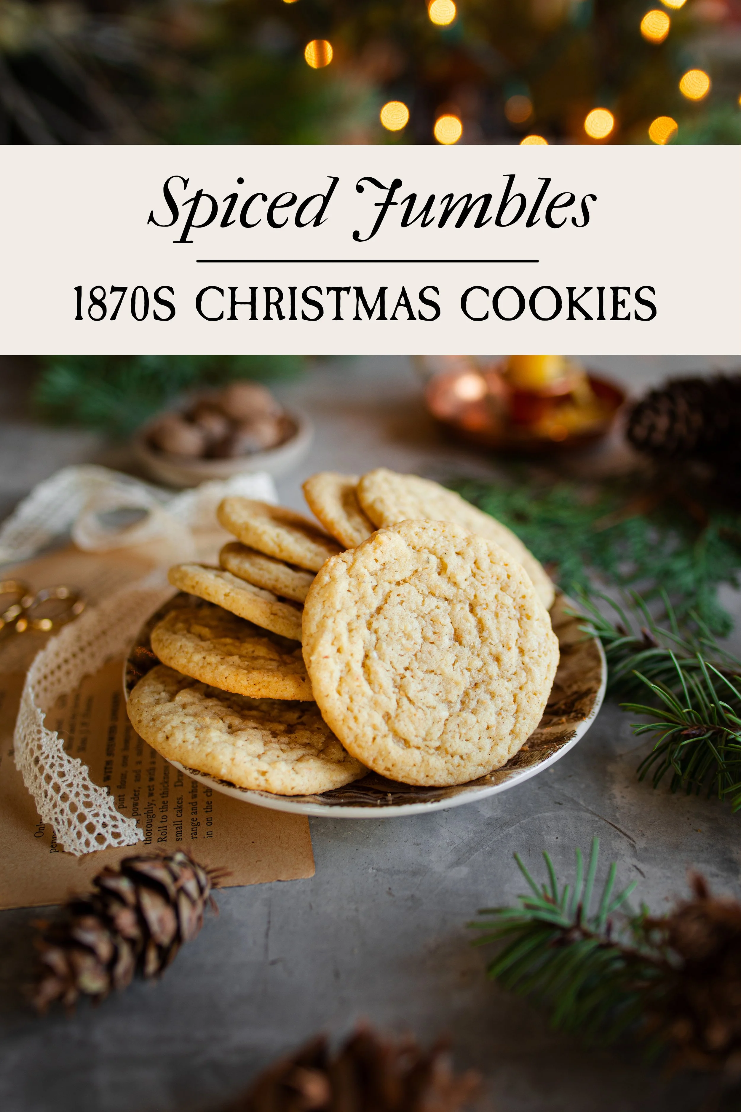 Historical Spiced Jumble Cookies: America's First Christmas Cookie ...