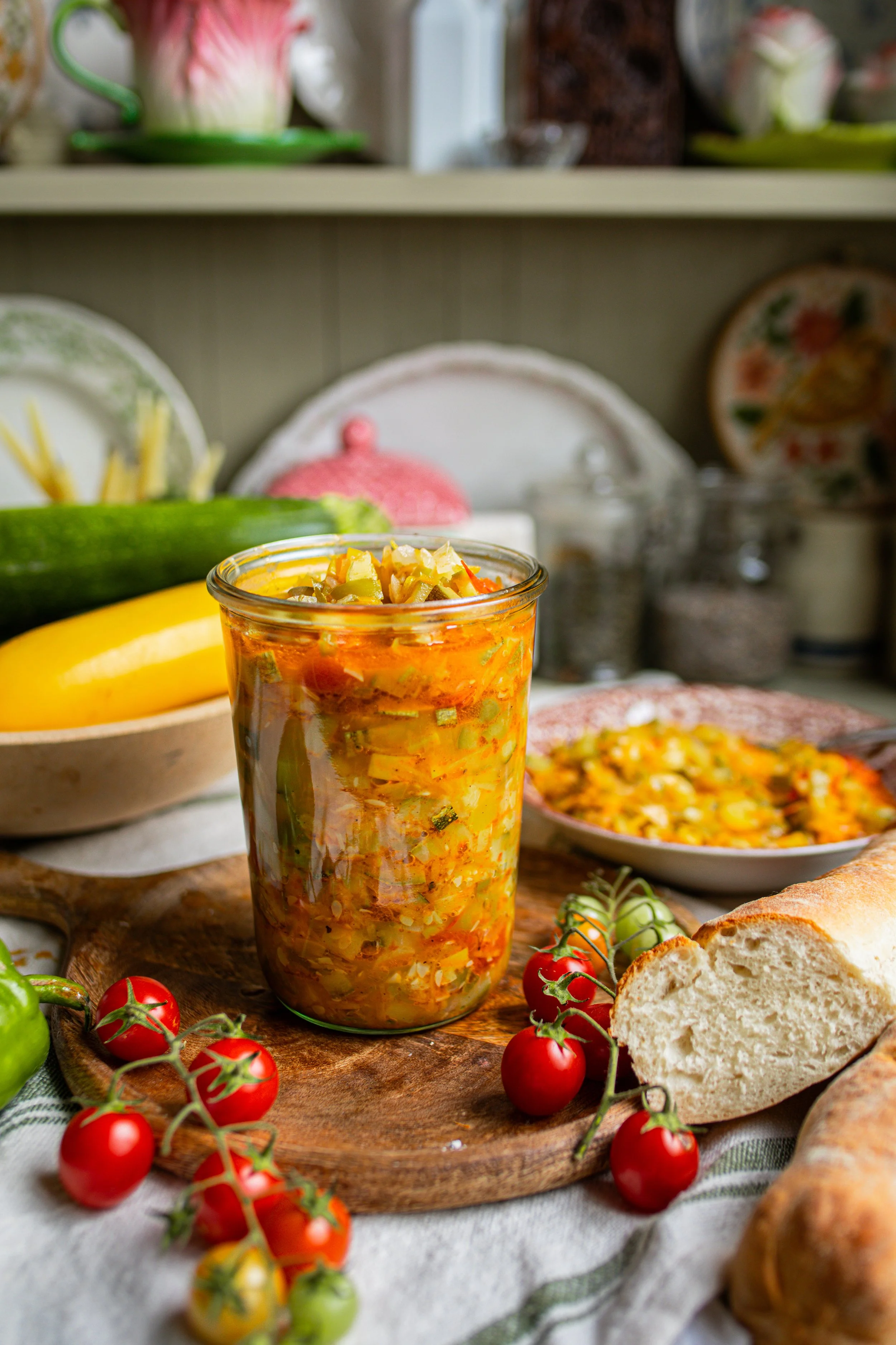 Green Zucchini Ikra: Ukrainian Inspired Appetizer — Under A Tin Roof