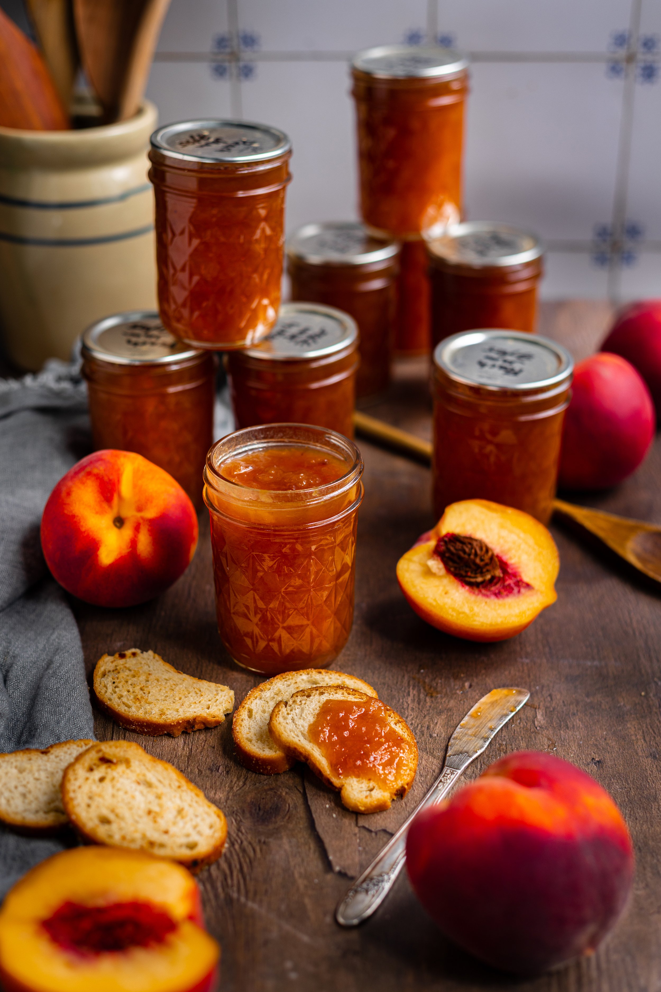 Delicious Homemade Peach Jam Recipe | Easy Preserves — Under A Tin Roof