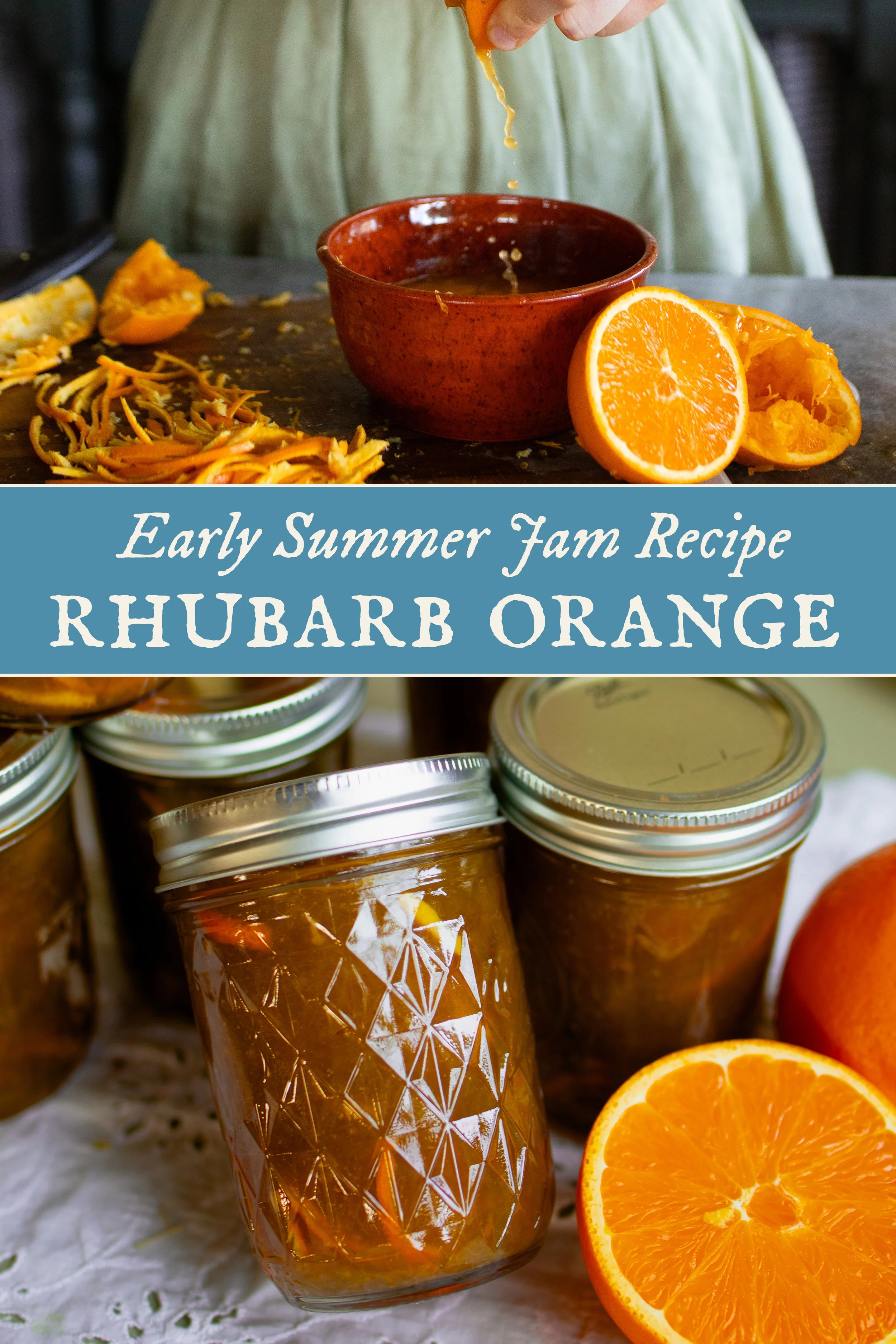 Rhubarb Orange Jam: Canning Guide & Recipe — Under A Tin Roof