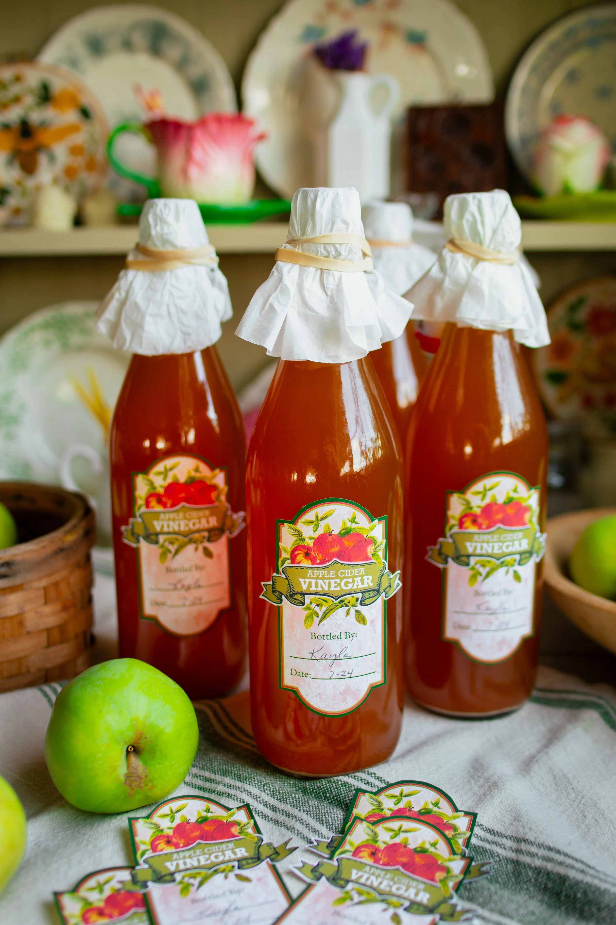 Homemade Apple Cider Vinegar: Easy Fermentation Recipe — Under A Tin Roof