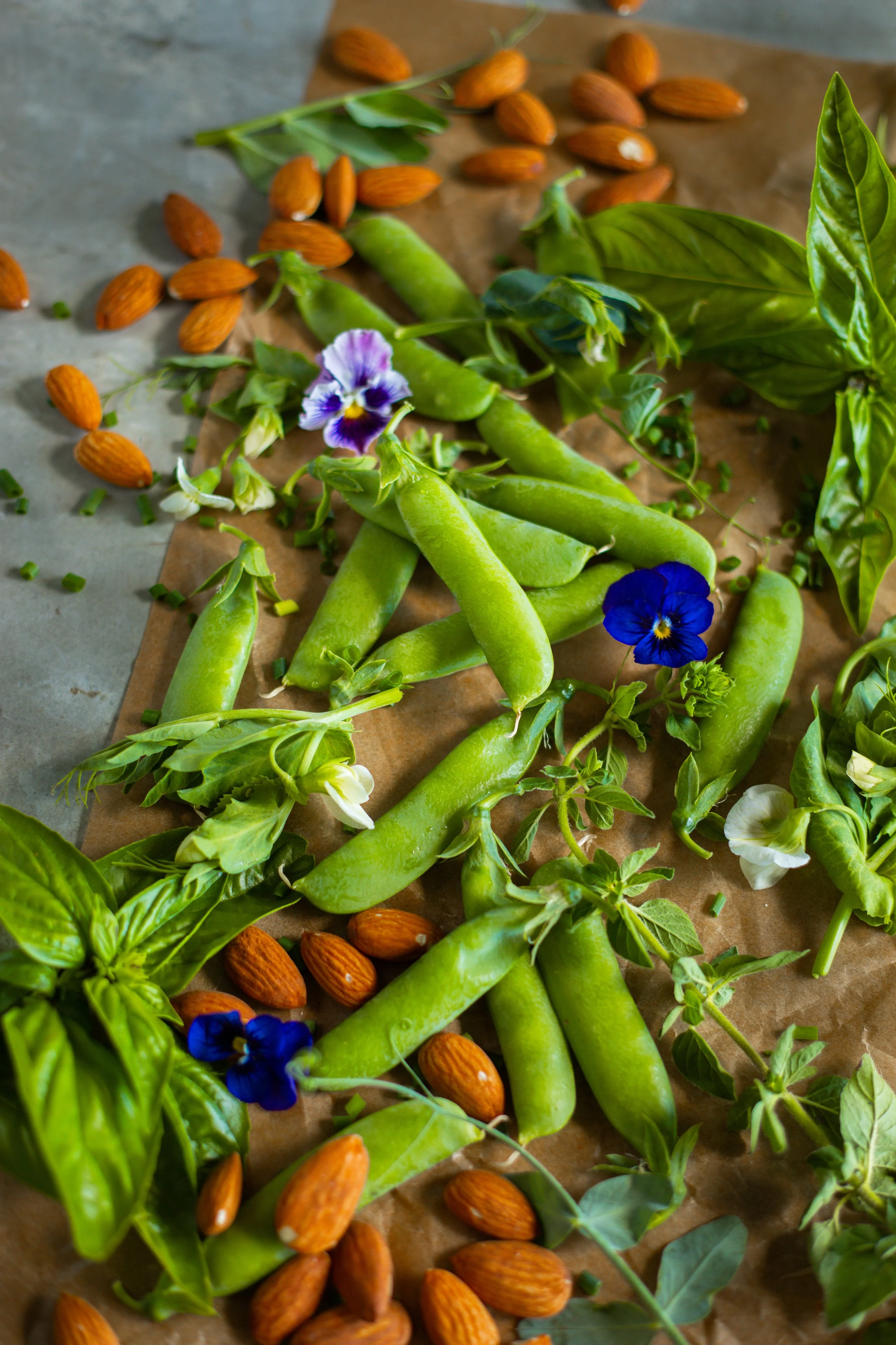 Summer Snap Pea Pesto on Crispy Crostini: Easy Summer Appetizer — Under ...