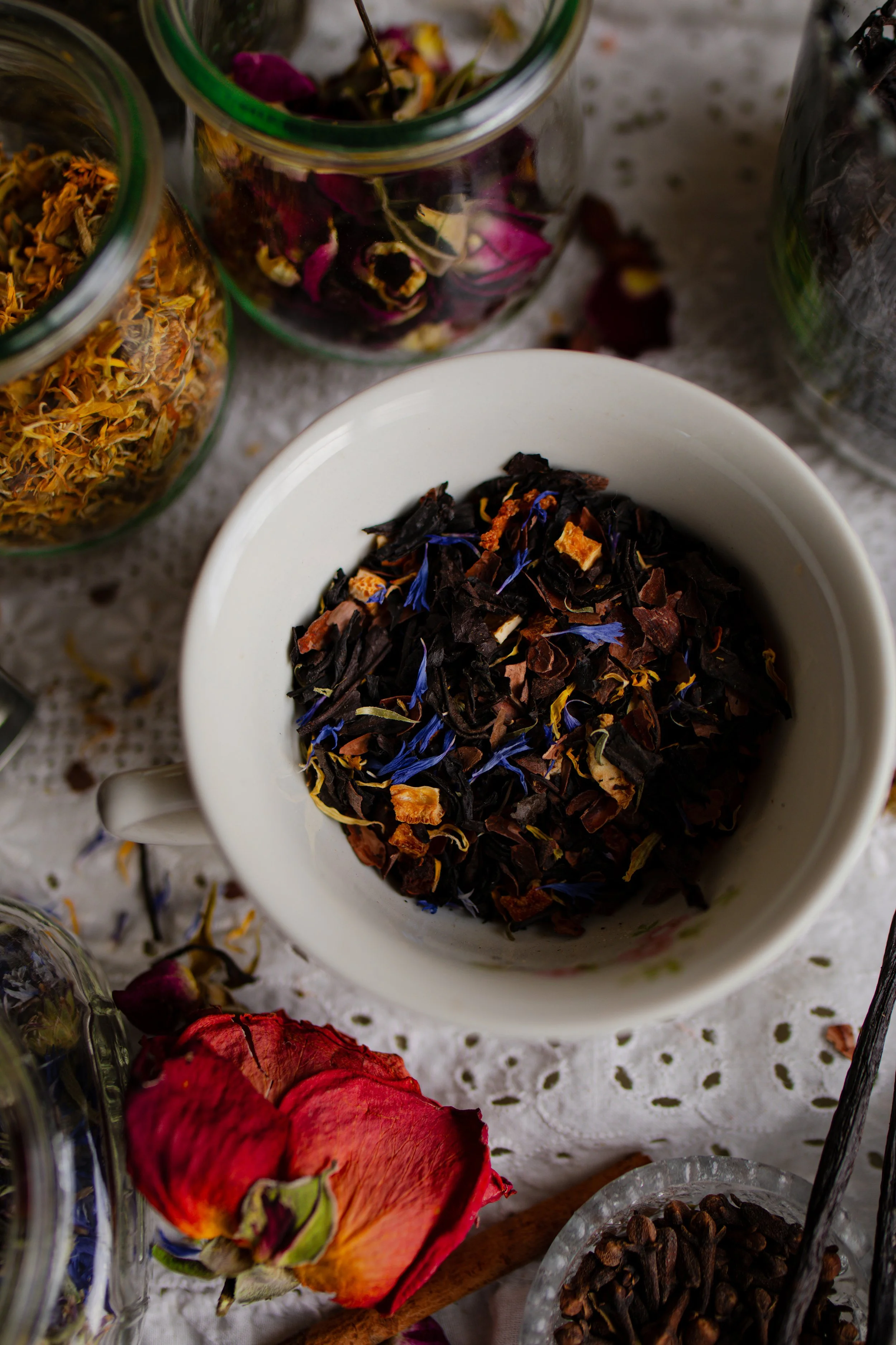3 Cozy Tea Mixes for February: Loose Leaf Tea Recipes — Under A Tin Roof