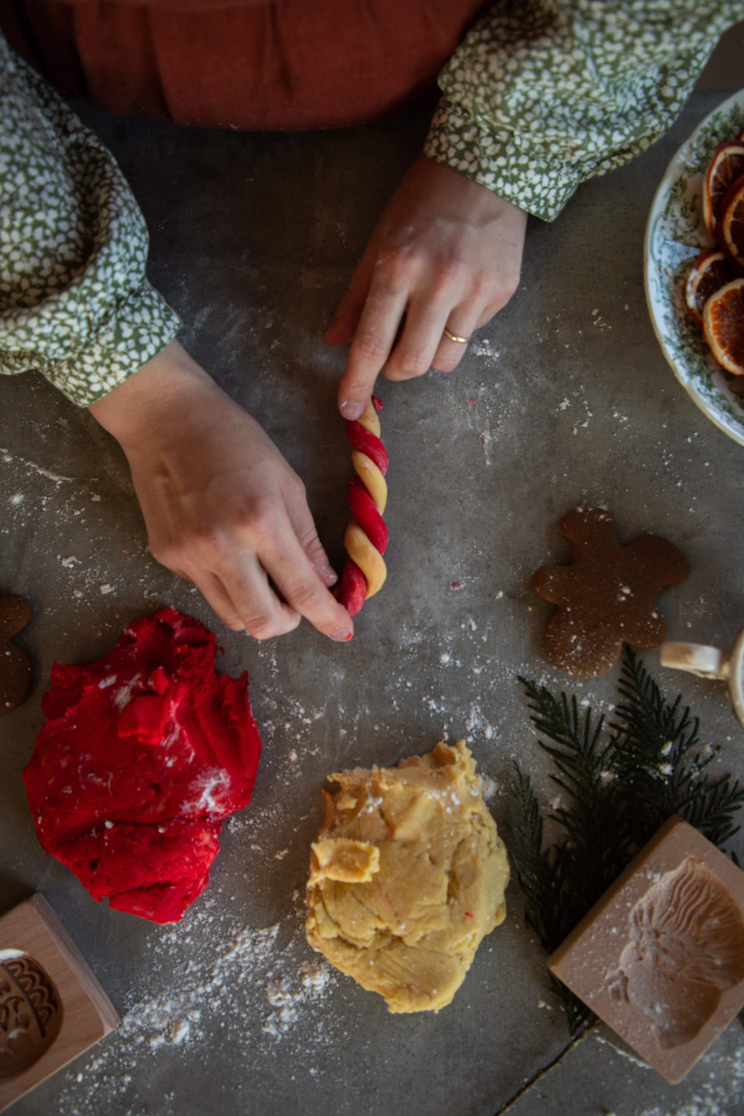 Grandma’s Candy Cane Cookies: Whimsical Christmas Cookie Recipe — Under ...