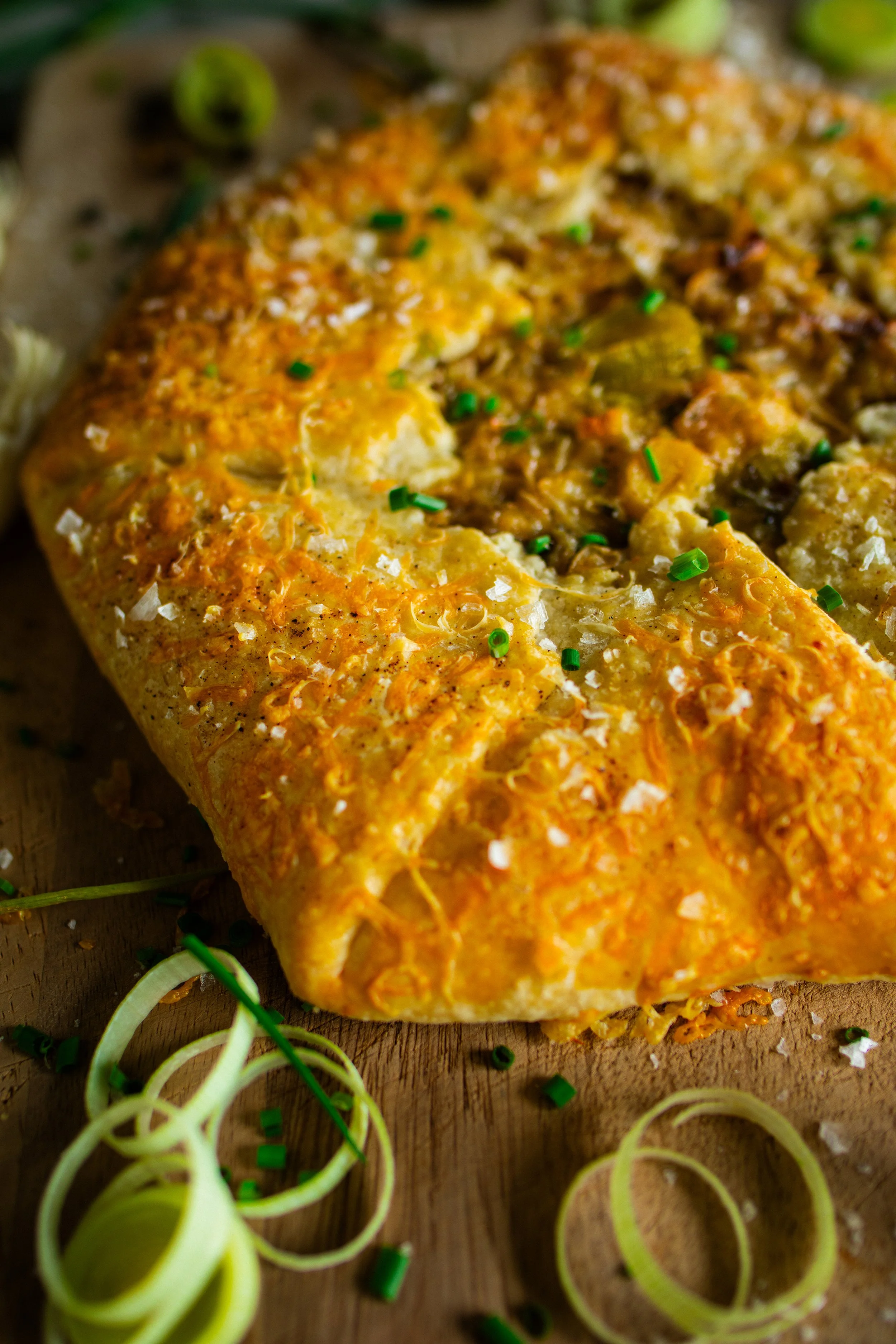 Forager's Fabled Allium Galette: Savory Onion Tart Recipe — Under A Tin Roof