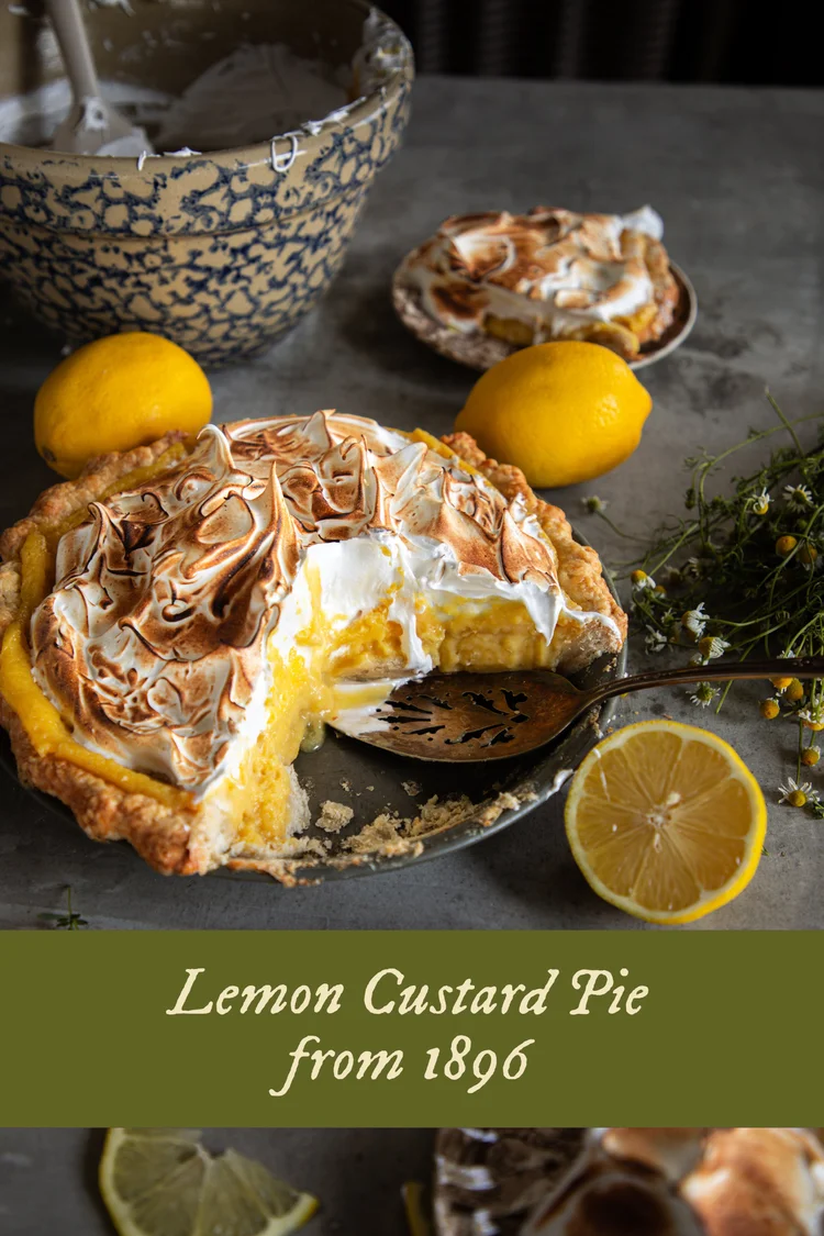 Lemon Pie from 1896 — Under A Tin Roof