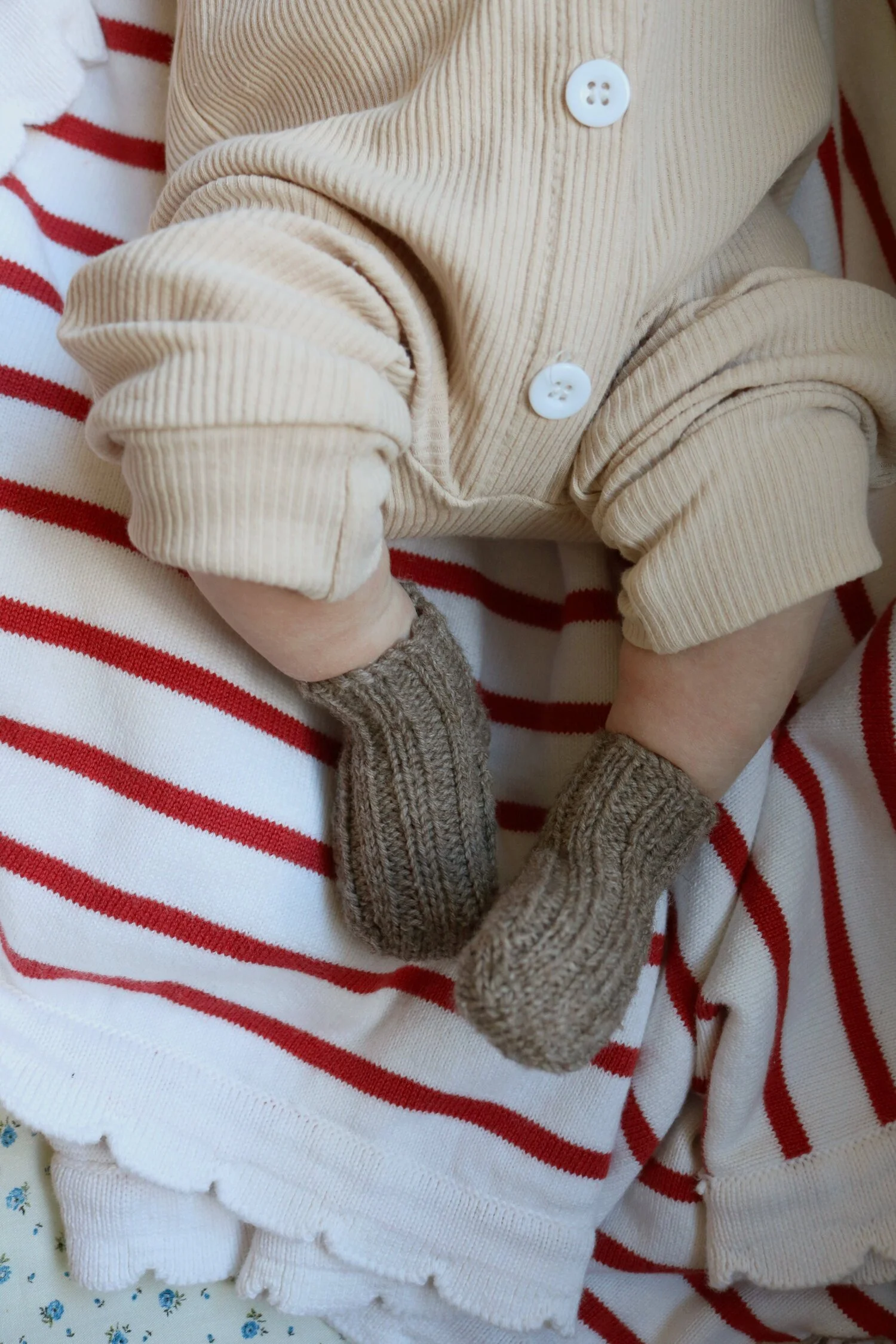 Knitted Baby Socks
