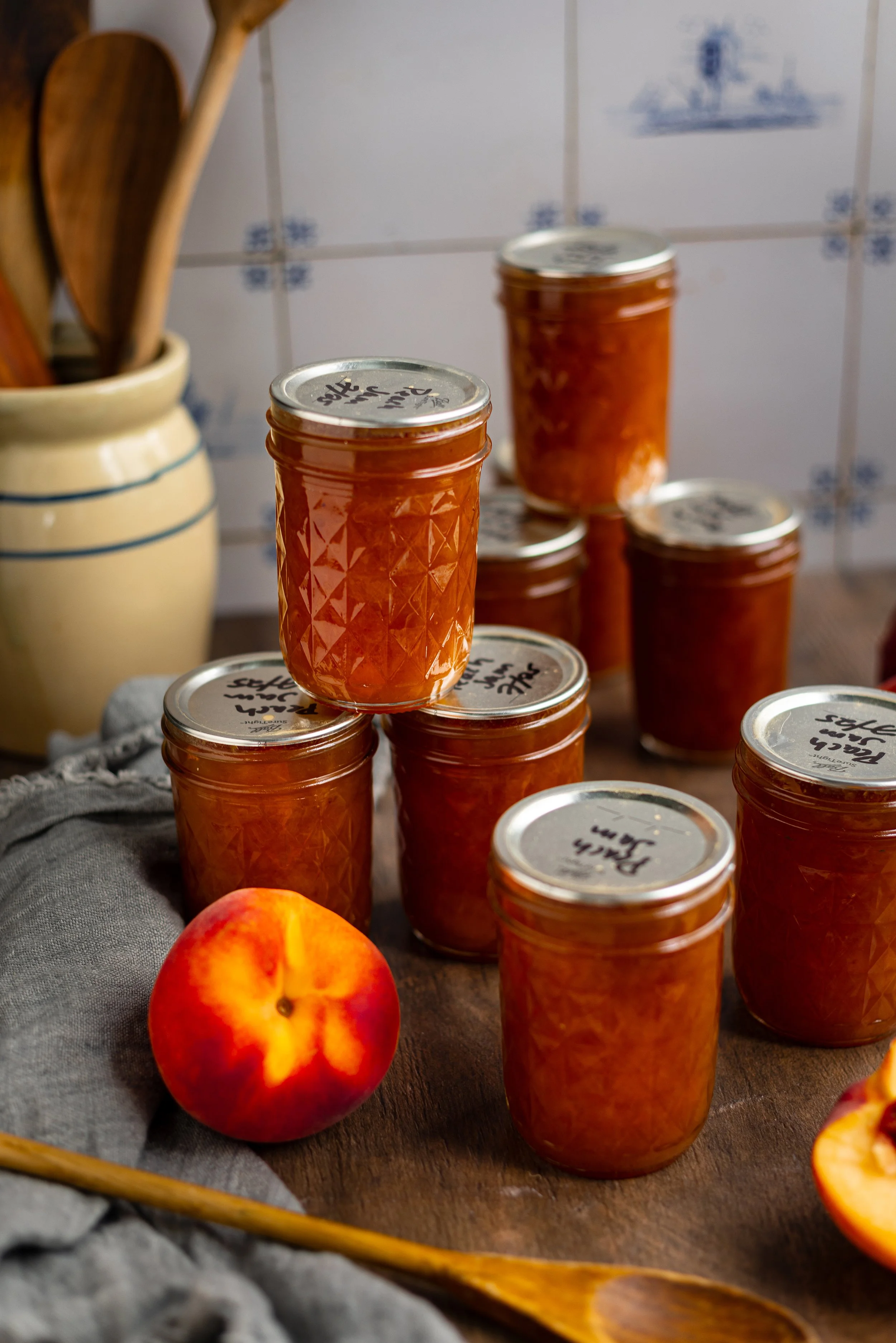 Delicious Homemade Peach Jam Recipe | Easy Preserves — Under A Tin Roof