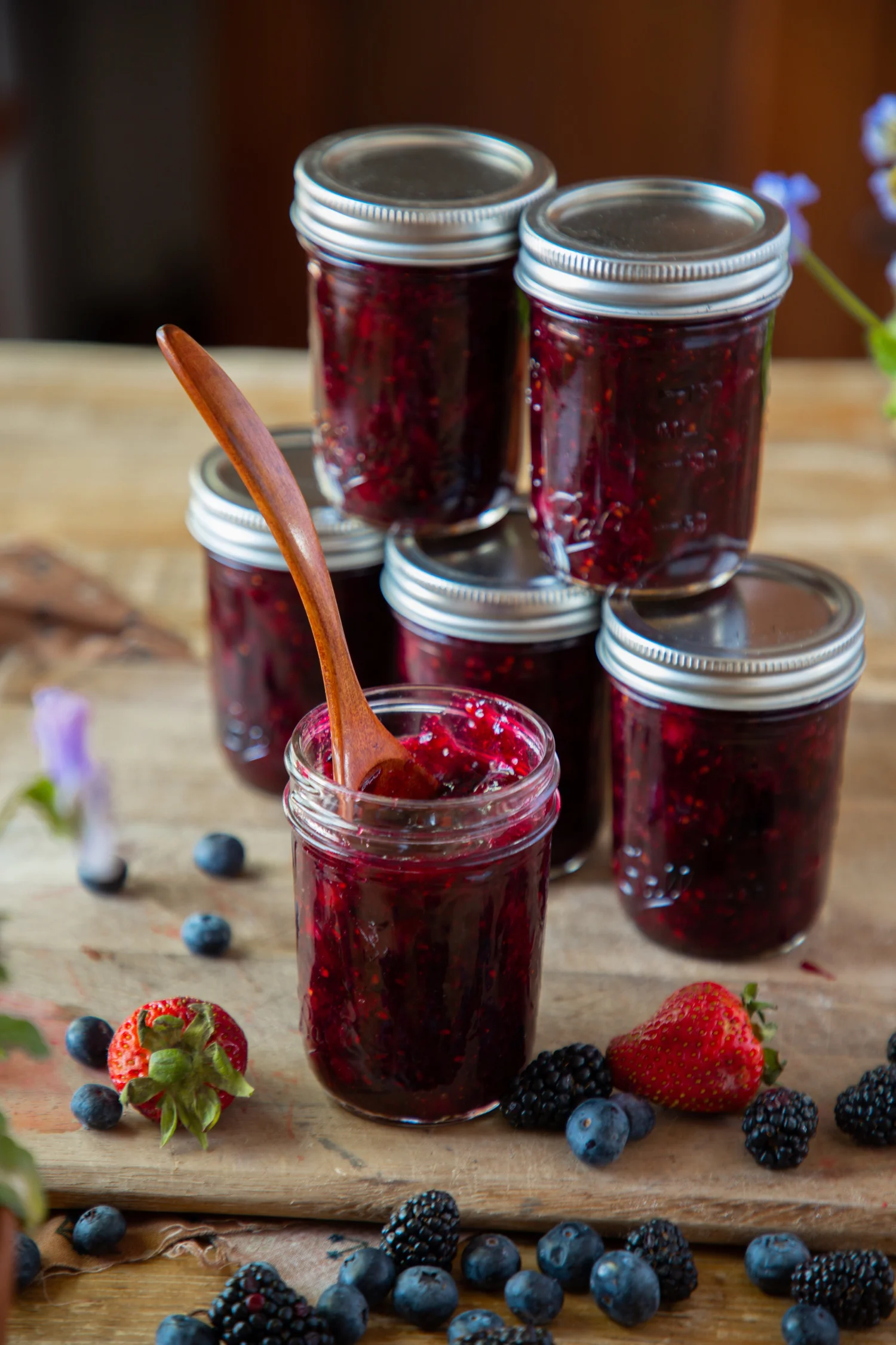 Ball® Mixed Berry Jam — Under A Tin Roof