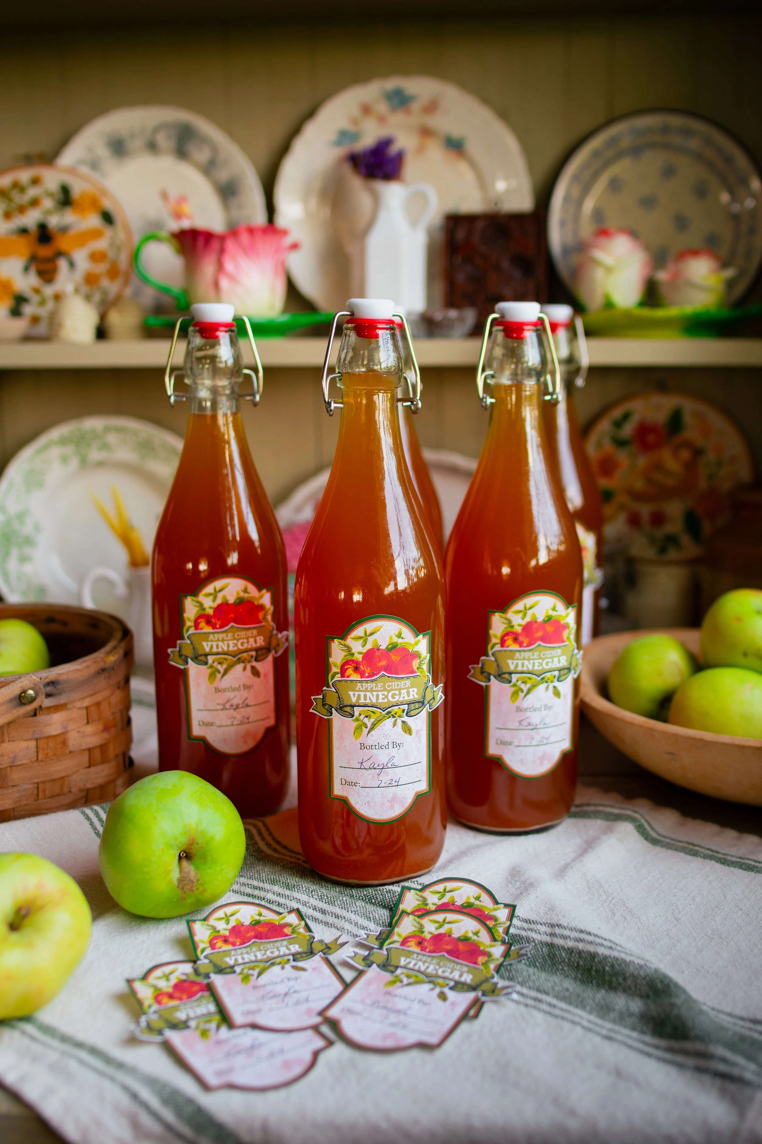 Homemade Apple Cider Vinegar: Easy Fermentation Recipe — Under A Tin Roof