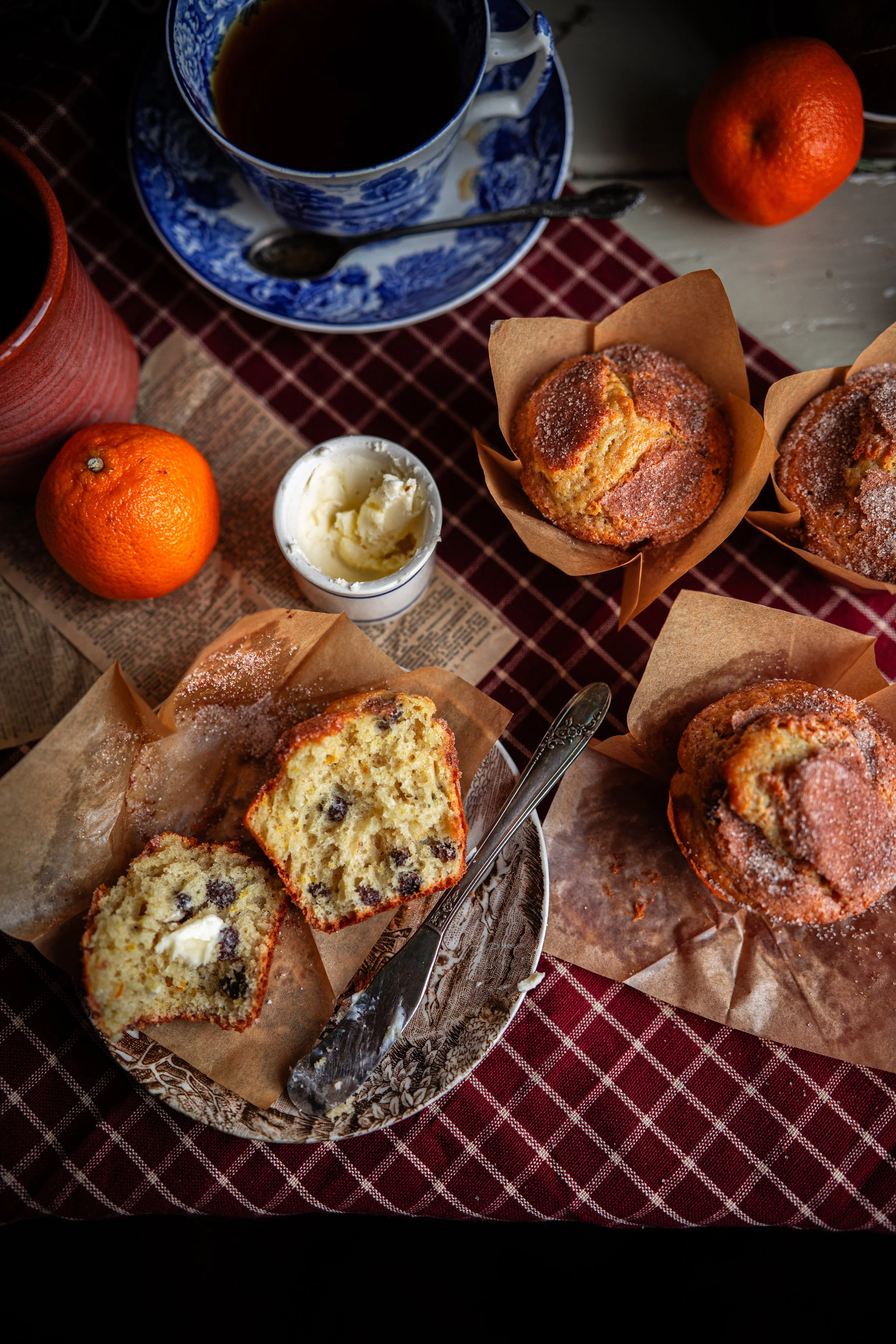 Cinnamon Raisin Orange Muffins: Cozy Winter Breakfast Recipe — Under A ...