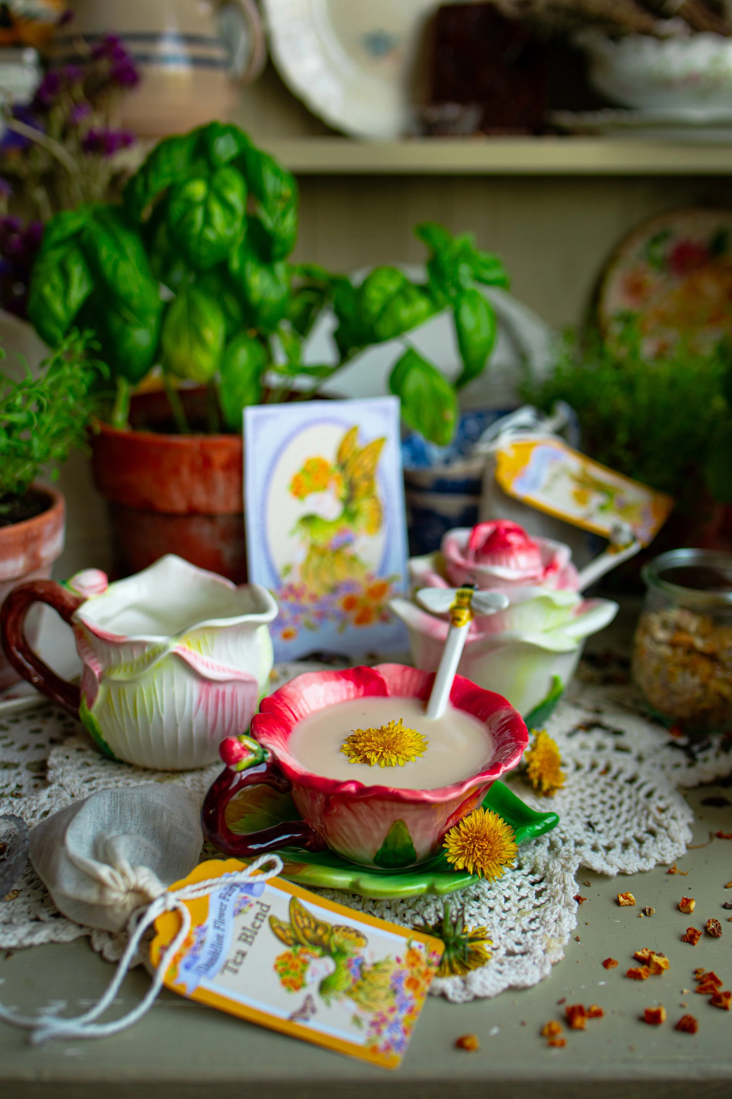 Video: Flower Fairy Tea & Craft Ideas — Under A Tin Roof