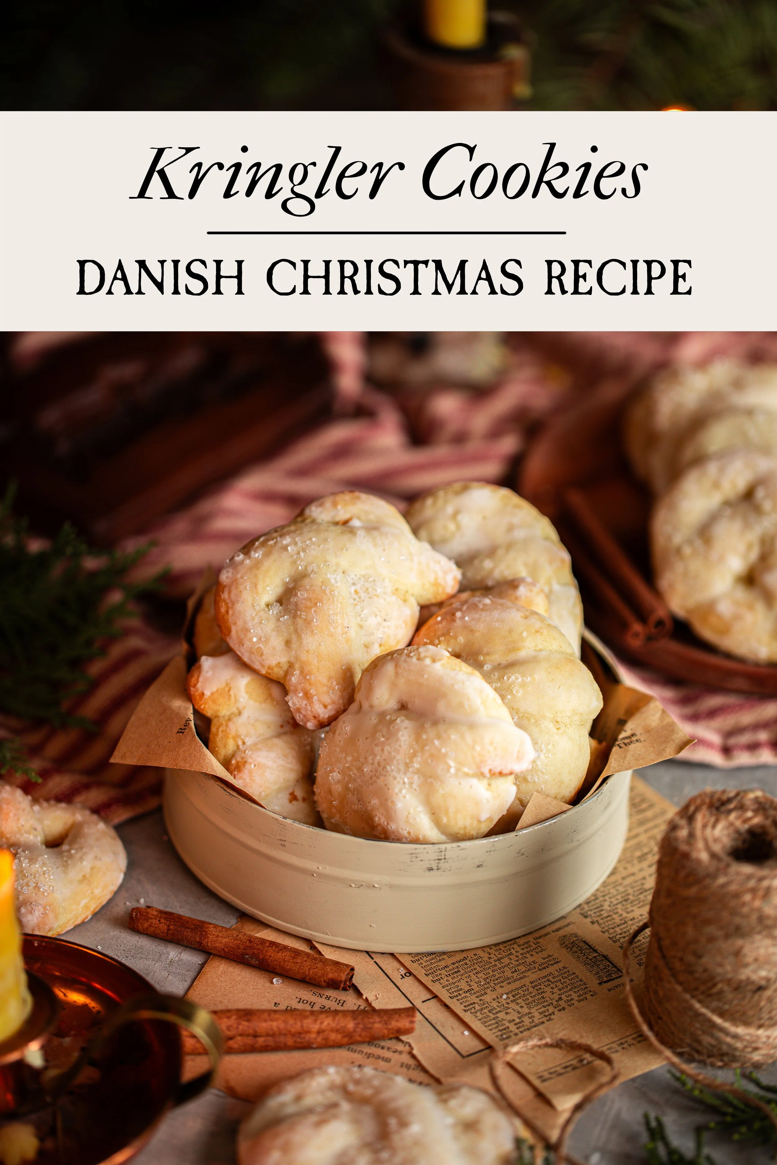 Danish Kringler Cookies: Scandinavian Christmas Cookie Recipe — Under A ...
