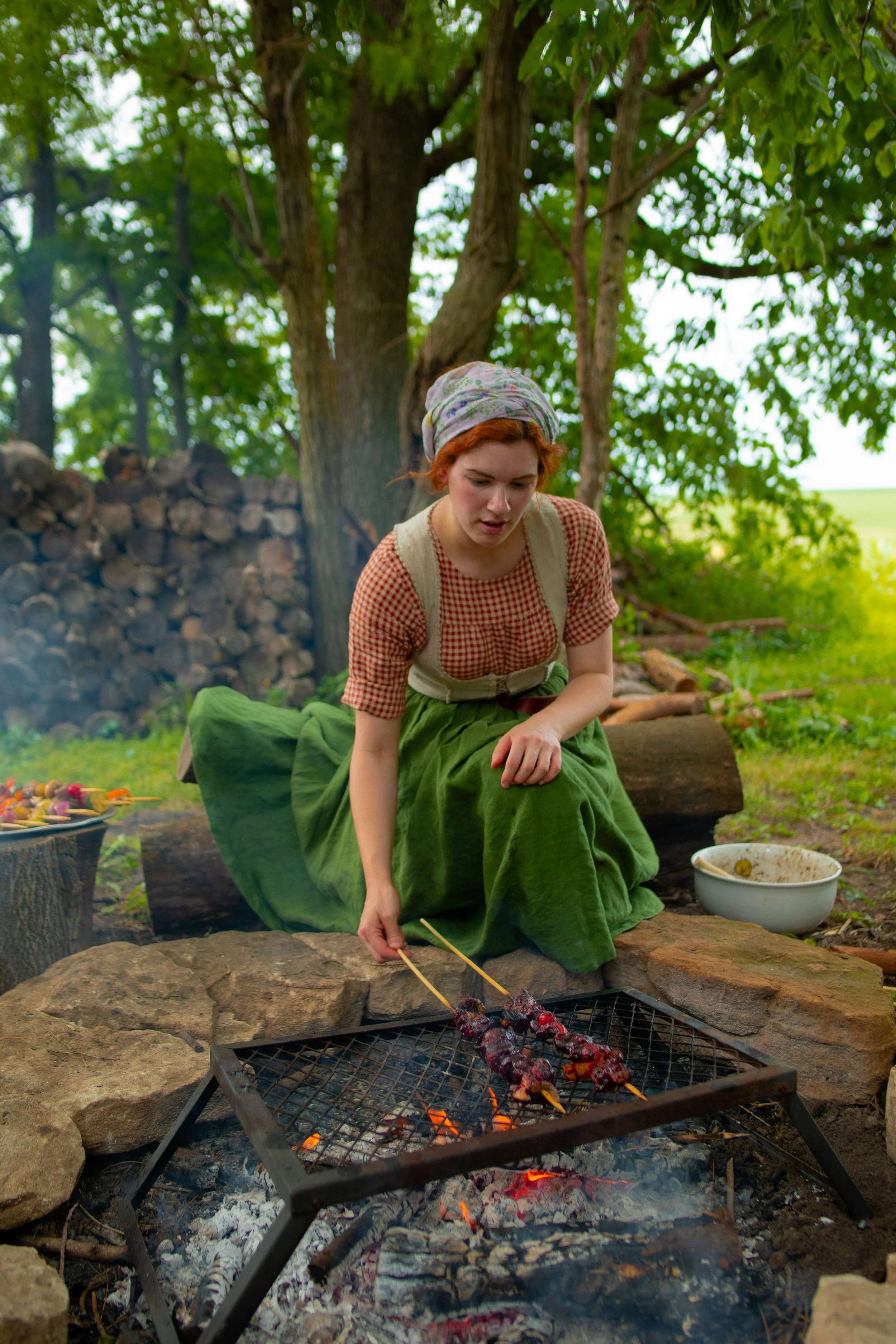 Campfire Grilled Pork & Summer Veggie Kabobs: Easy Grilling Recipe ...