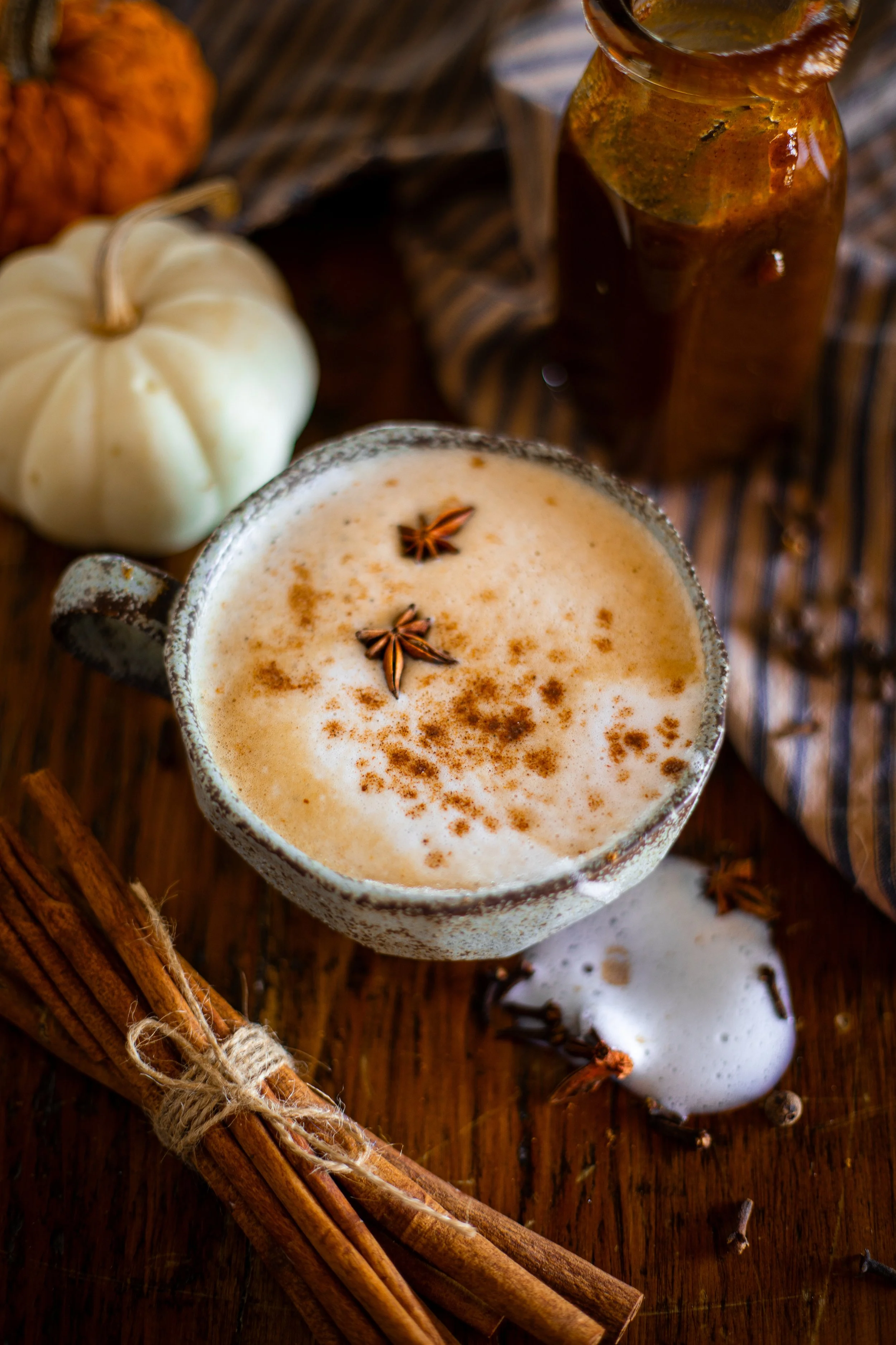 Rich and Creamy Pumpkin Spice Latte: Cozy Fall Drink — Under A Tin Roof