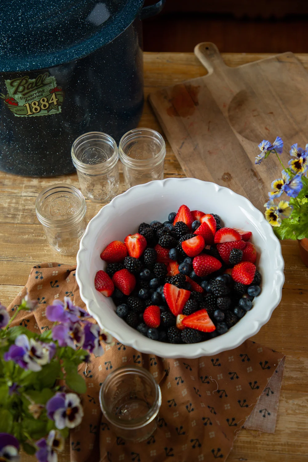 Ball® Mixed Berry Jam — Under A Tin Roof