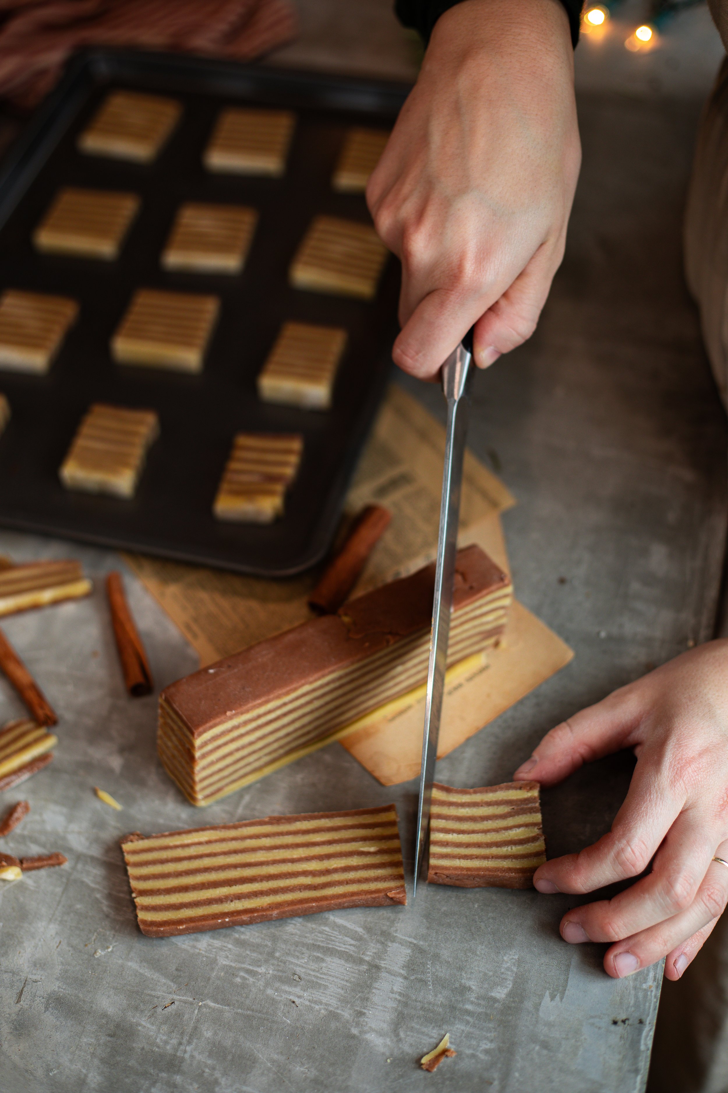 Striped Schackrutor Cookies: Swedish Christmas Cookie Recipe — Under A ...