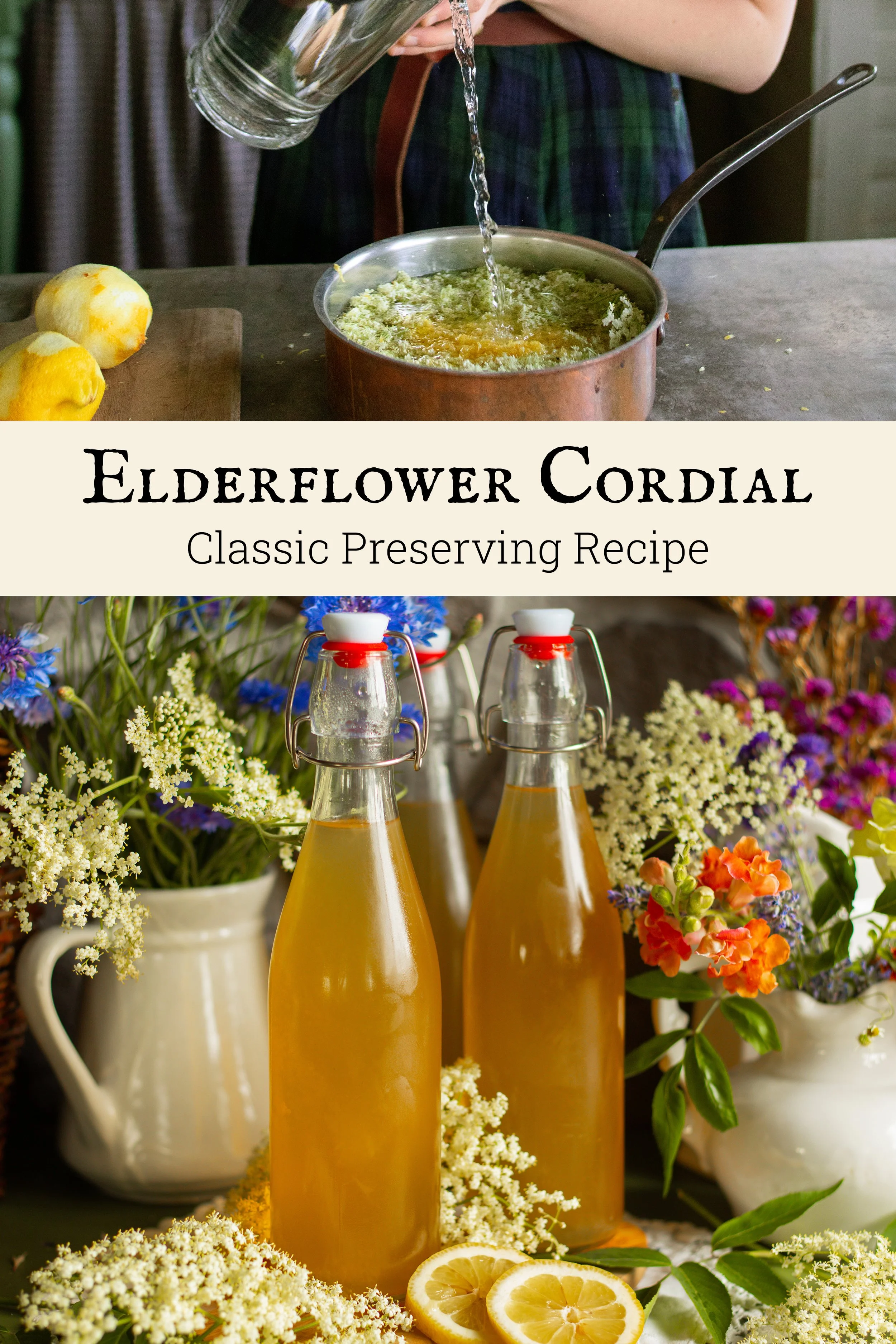 Preserve Elderflower Syrup , Elderflower Cordial Three Ways – ARJF