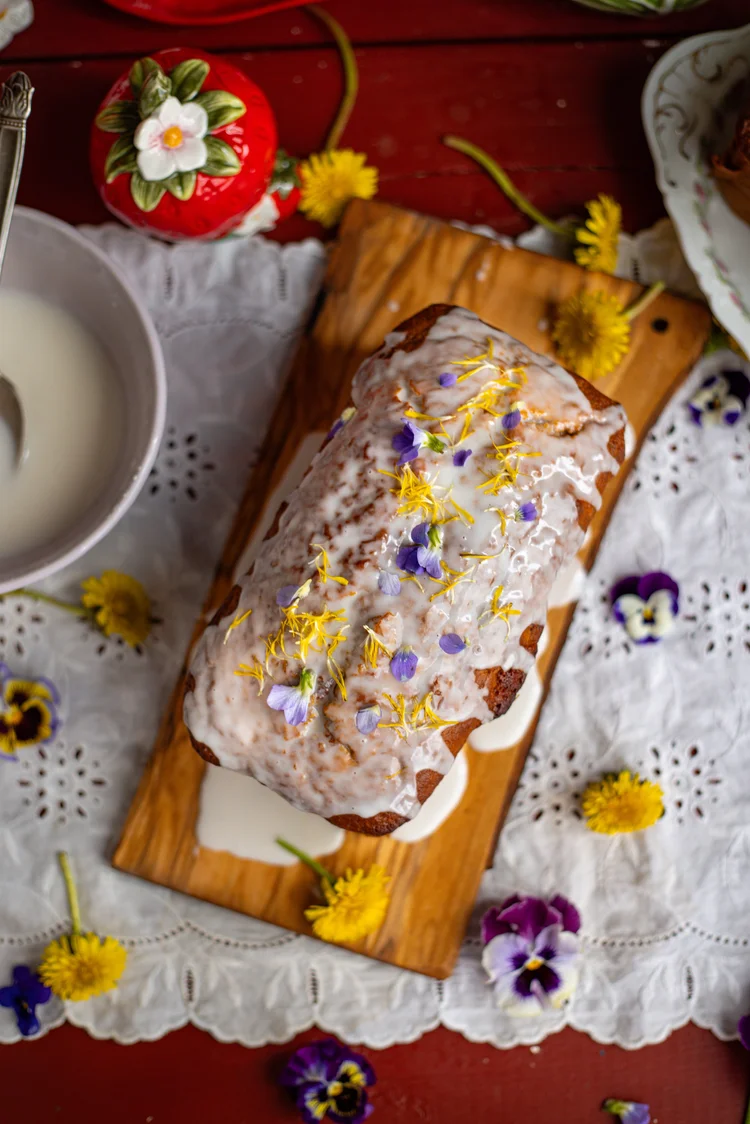 Dandelion Bread Recipe – Sweet Honey Quick Bread with Fresh Dandelion ...