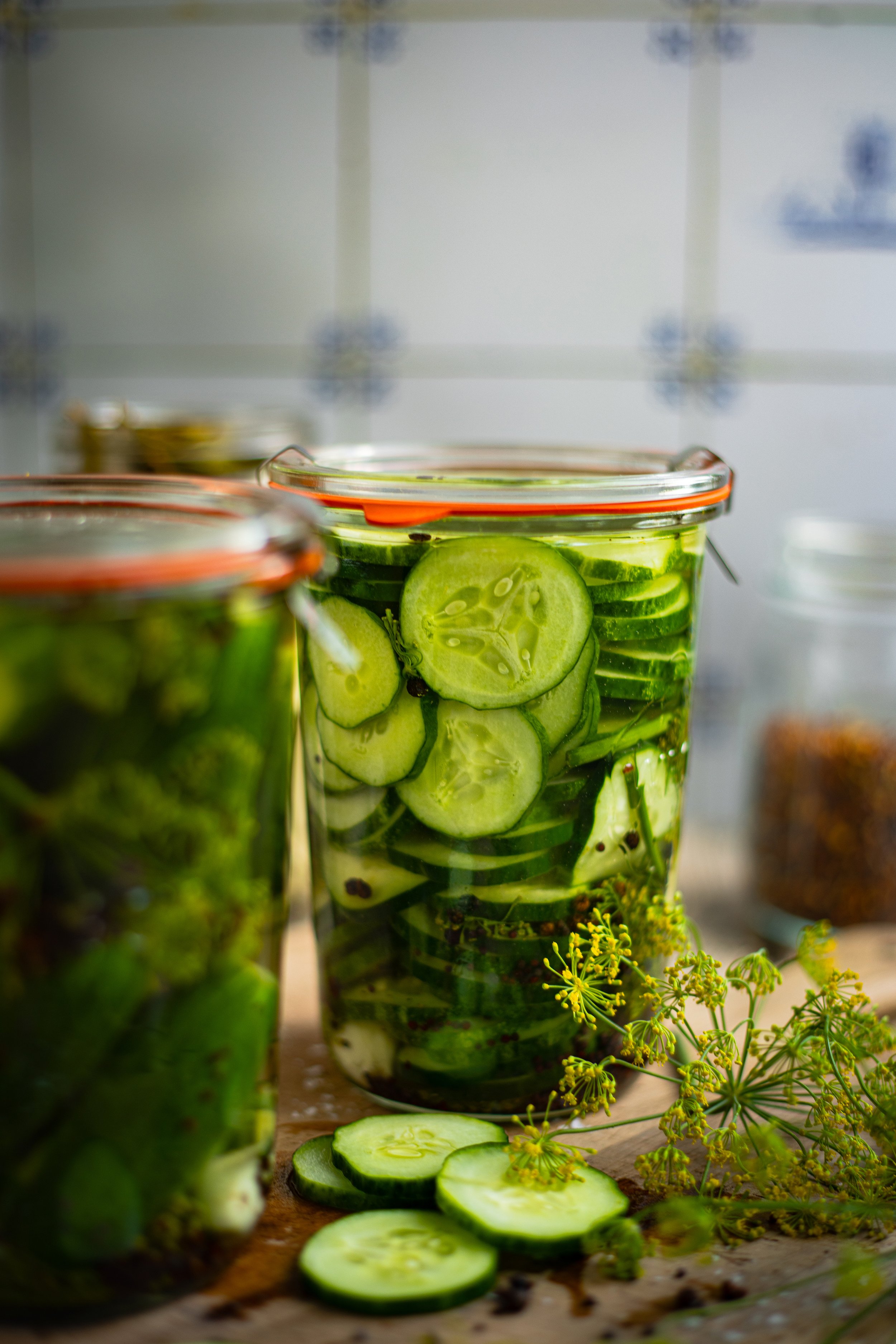 Refrigerator Dill Pickles: Easy Quick Pickling Recipe for Beginners ...