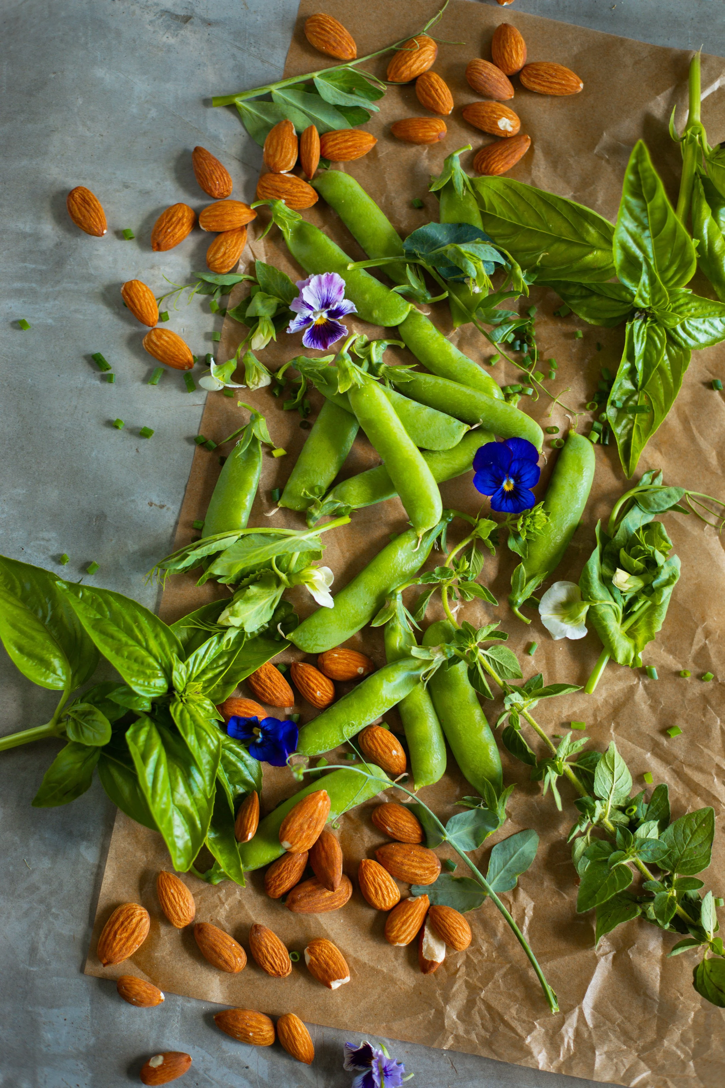 Summer Snap Pea Pesto on Crispy Crostini: Easy Summer Appetizer — Under ...