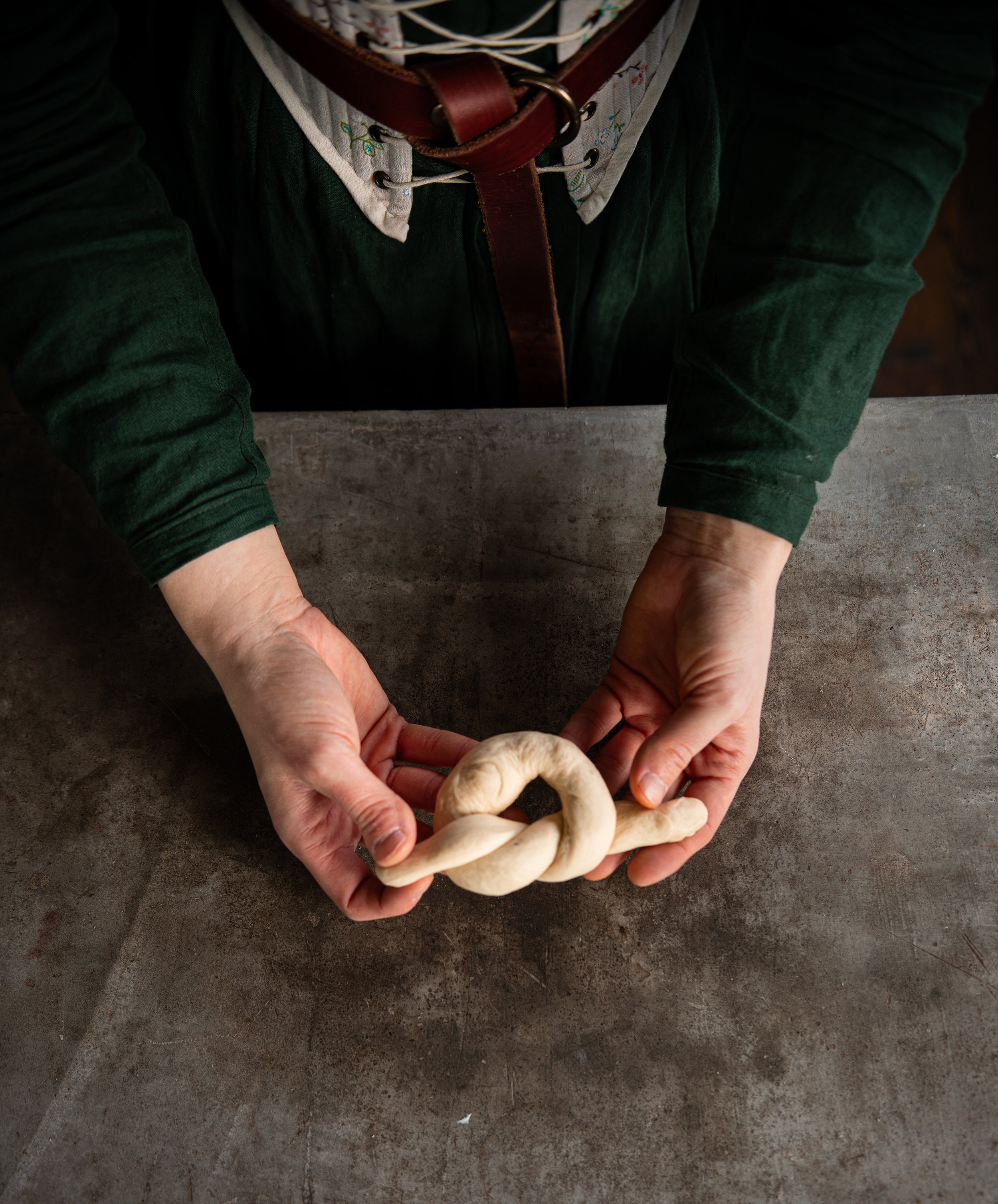 Everything Bagel Beer Pretzel Knots from The Cottagecore Baking Book ...